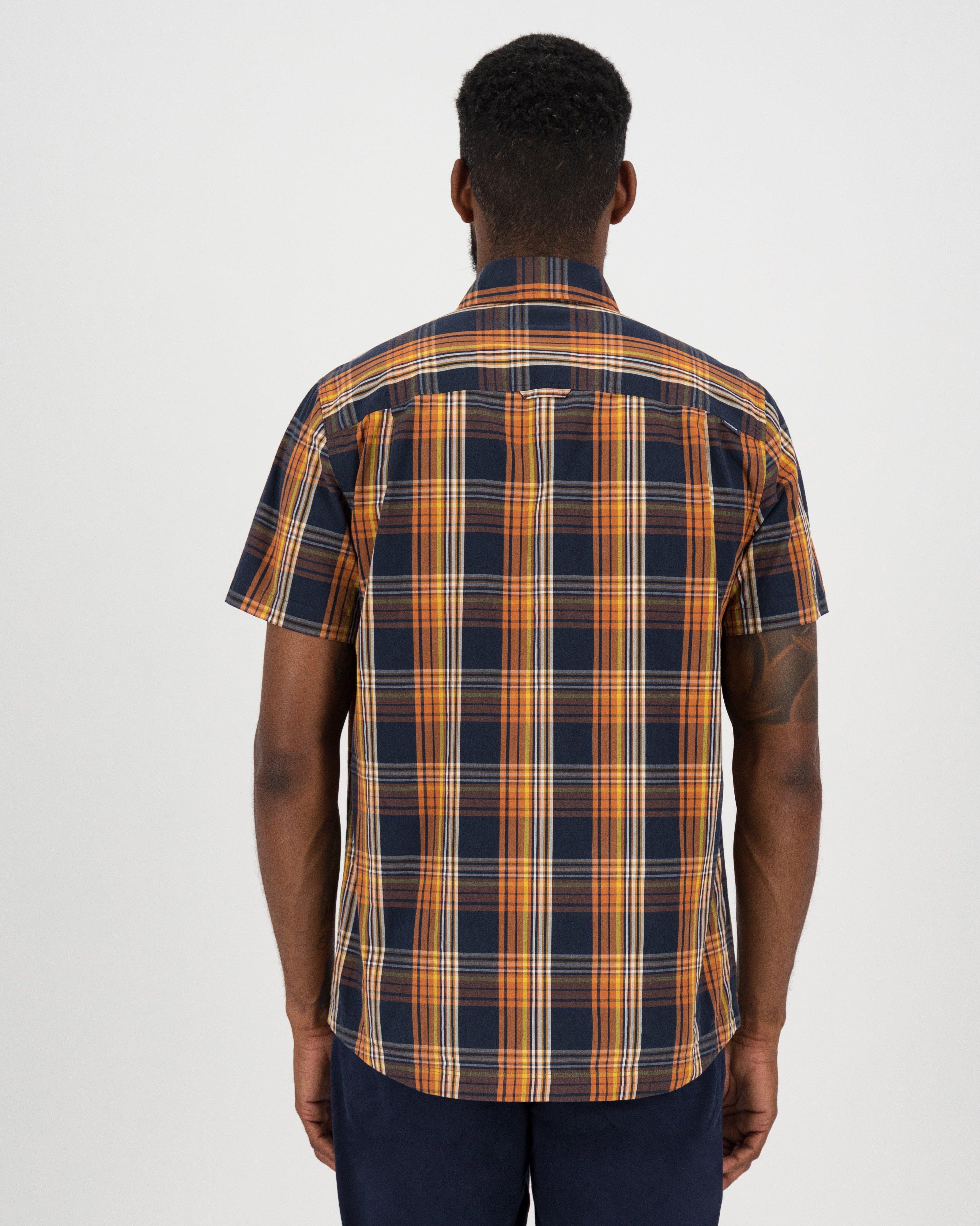 K-Way Elements Men’s Check Short Sleeve Shirt