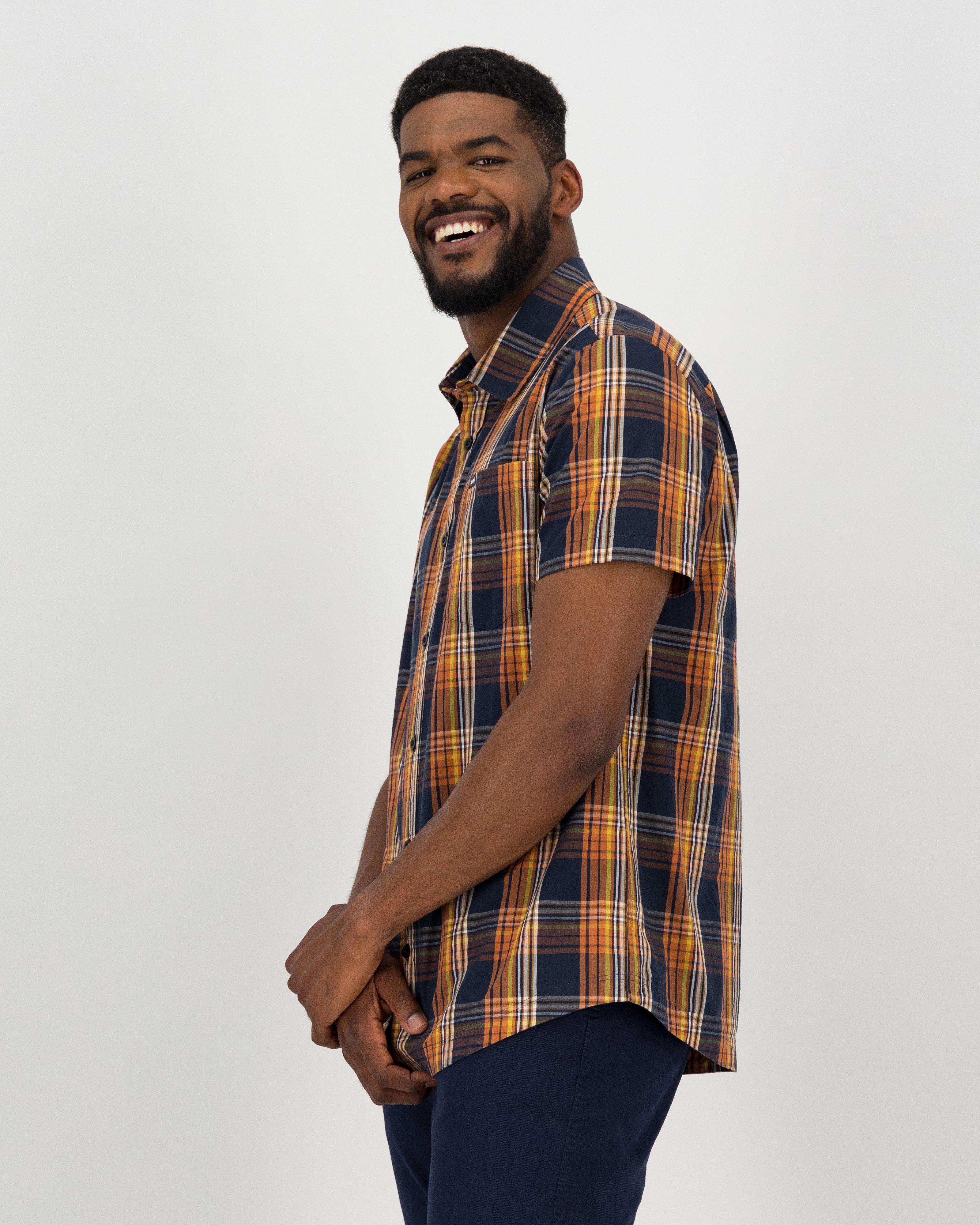 K-Way Elements Men’s Check Short Sleeve Shirt