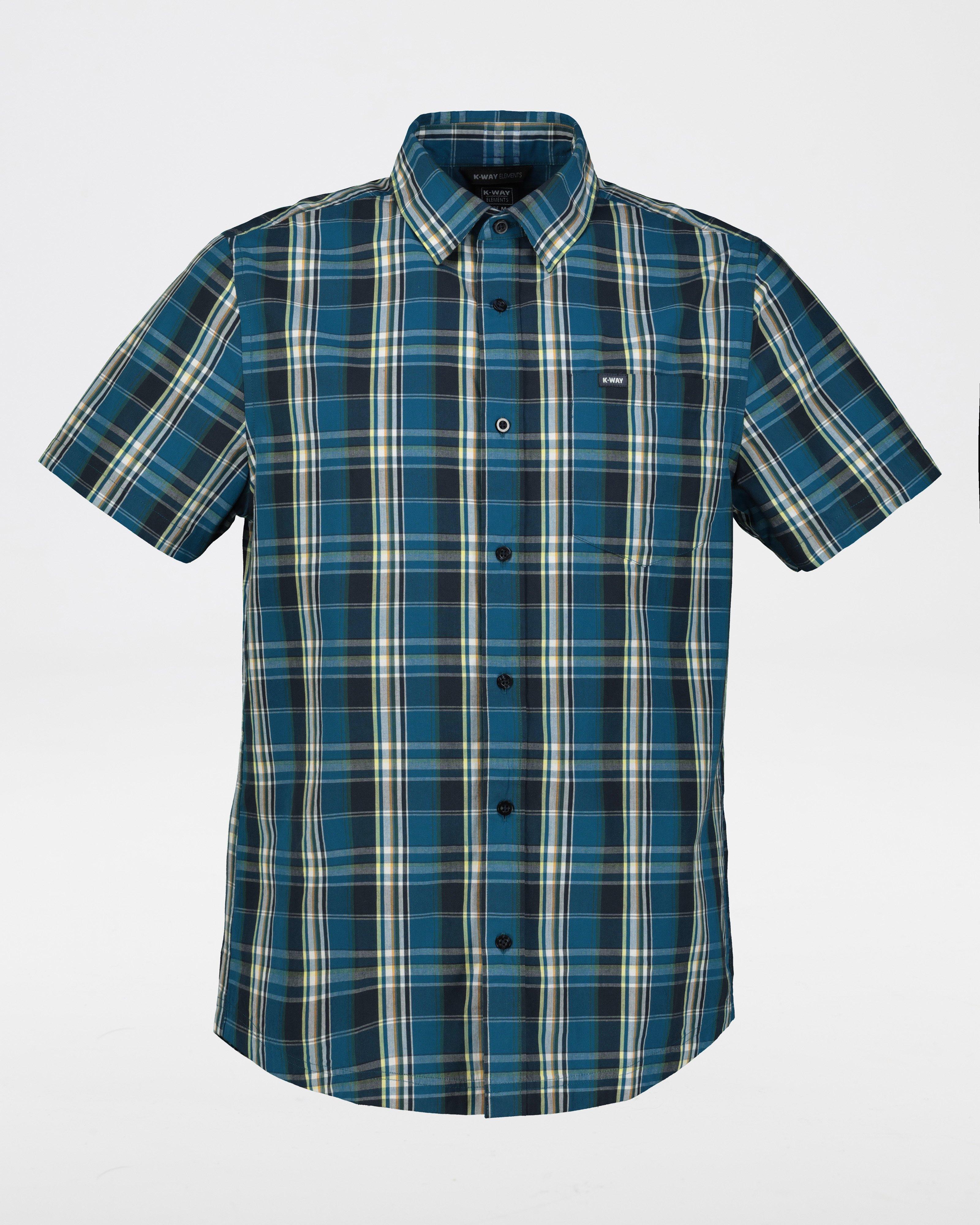 K-Way Elements Men’s Check Short Sleeve Shirt