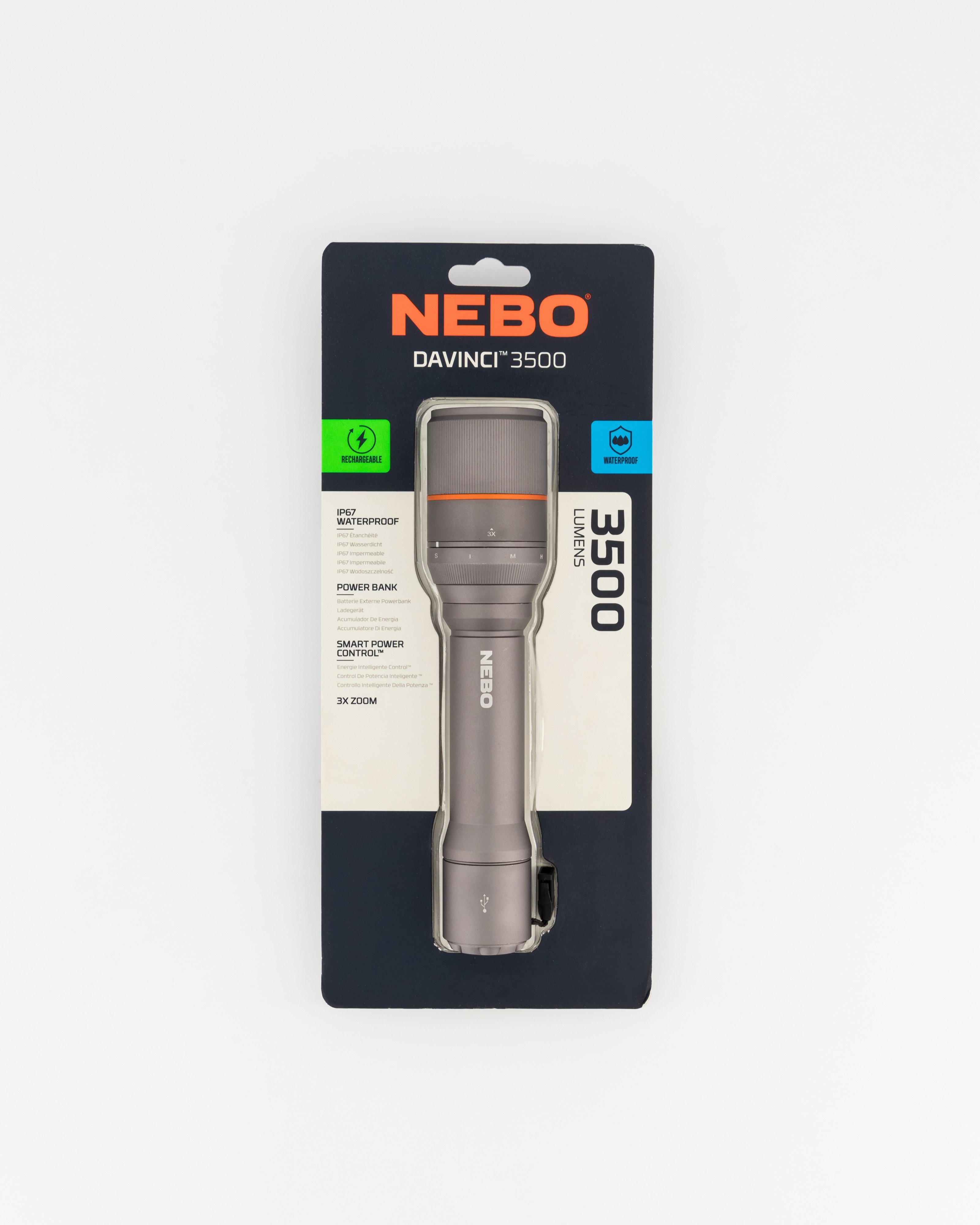 Nebo Davinci™ 3500 Lumen Rechargeable Flashlight