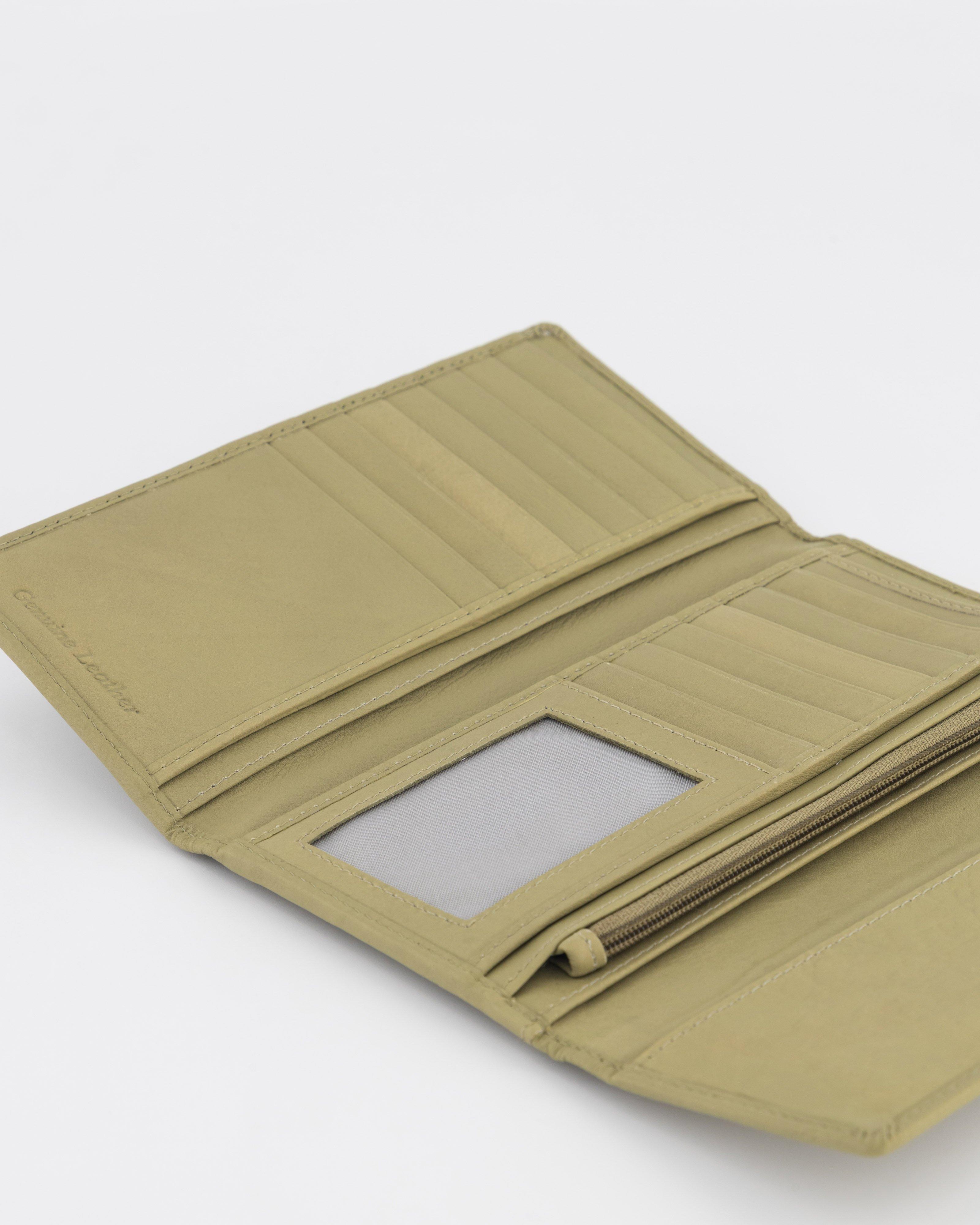 Sonia Structured Leather Wallet - Poetry Clothing Store