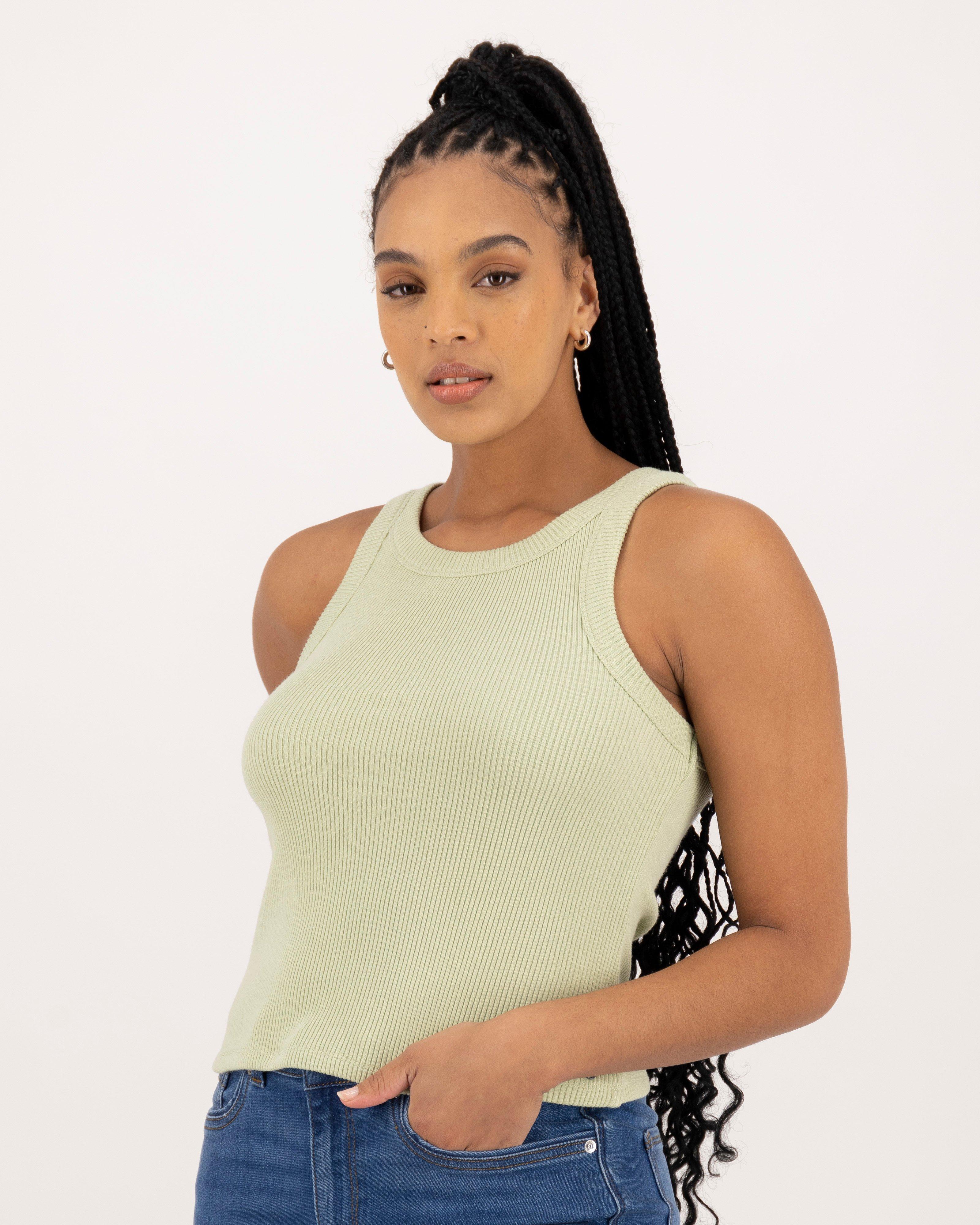 Women’s Evella Ribbed Cami | Old Khaki