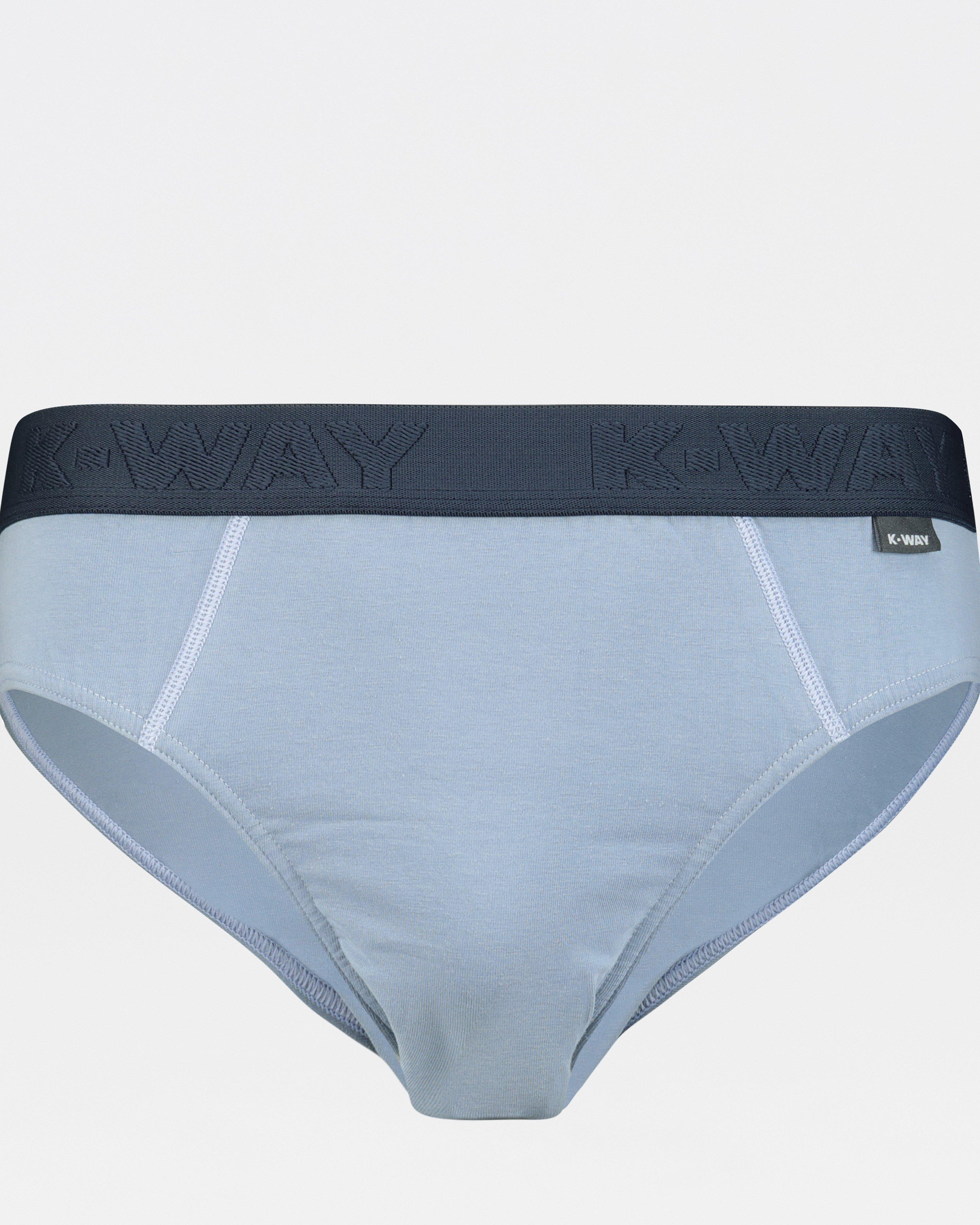 K-Way Elements Men's Cotton Stretch Briefs 3-pack