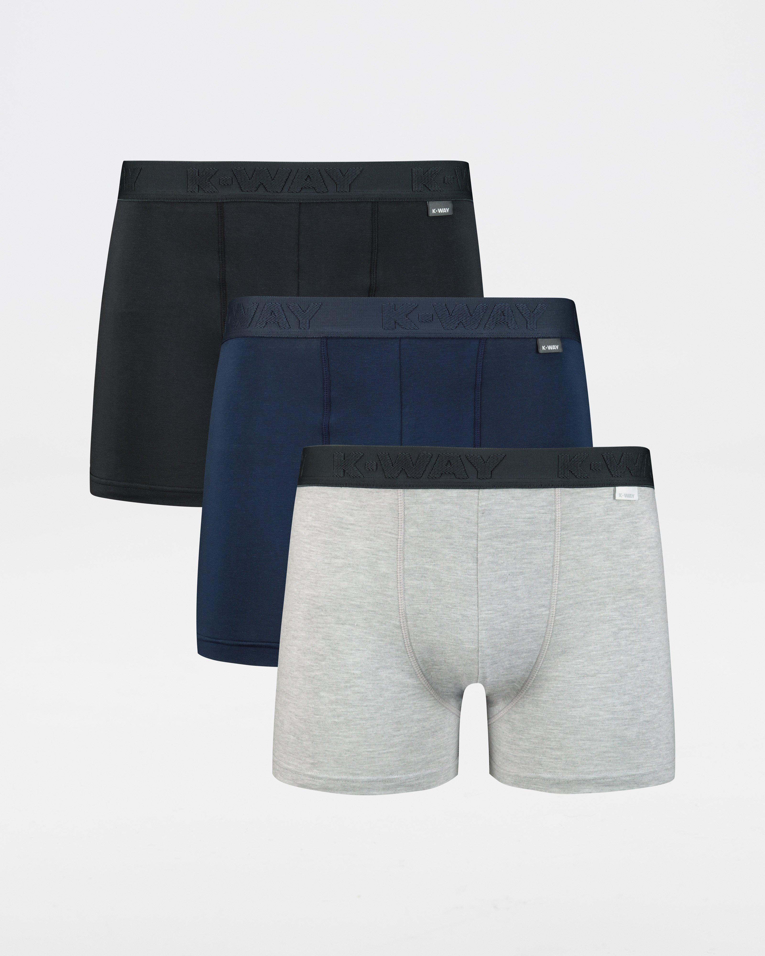 K-Way Elements Cotton Stretch Trunks 3-pack