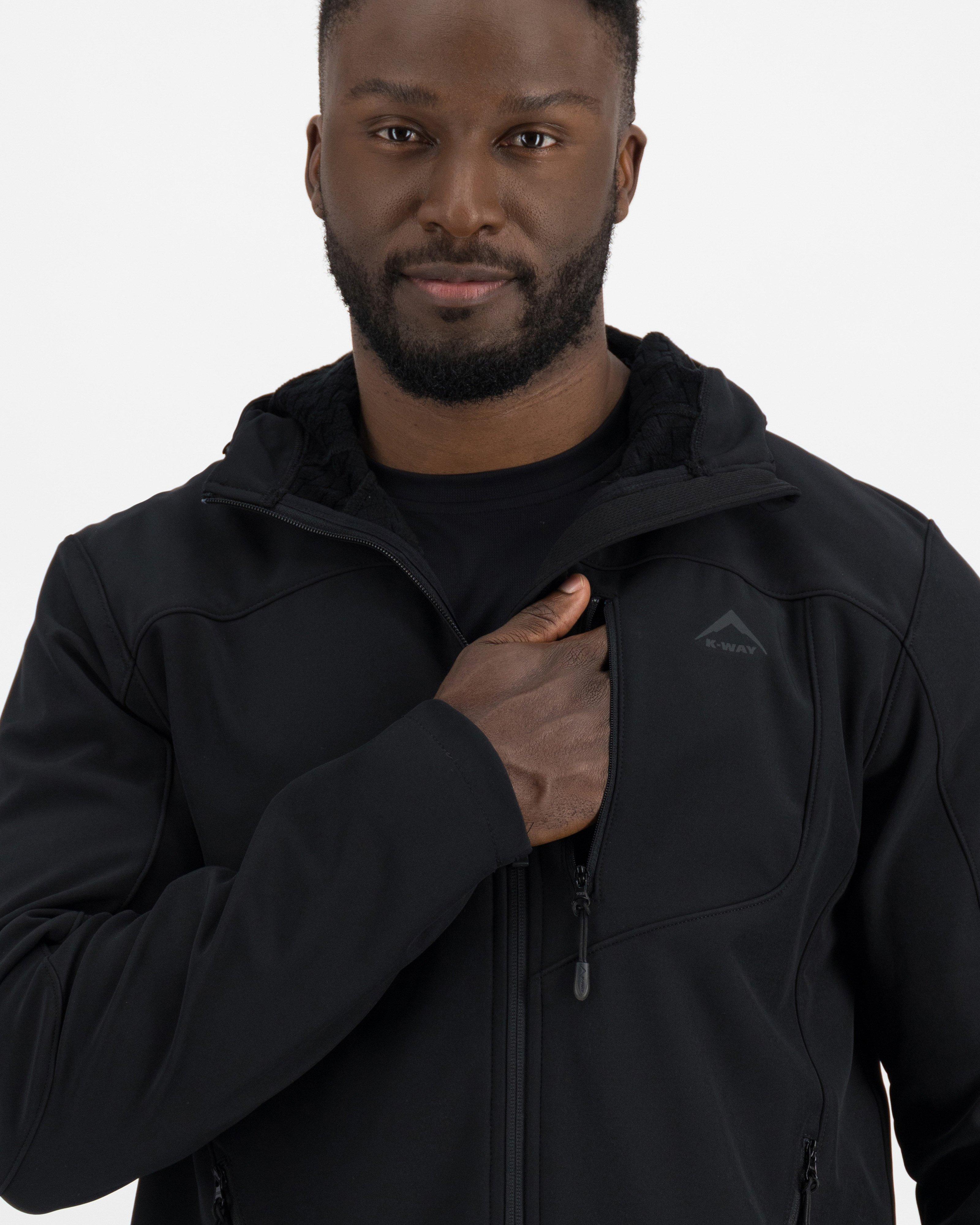 K-Way Men's Apex Softshell Hoodie | Cape Union Mart