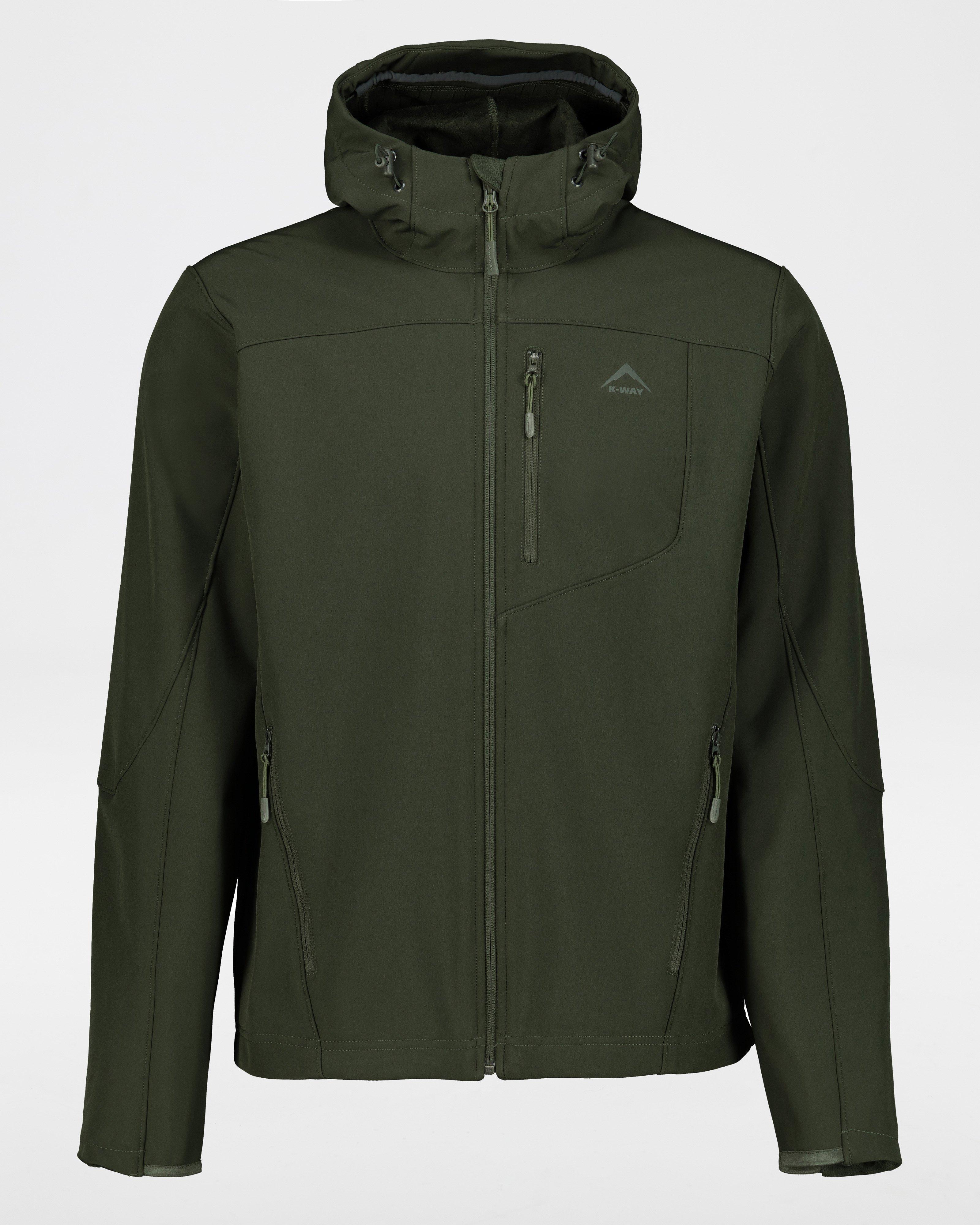 K-Way Men's Apex Softshell Hoodie | Cape Union Mart