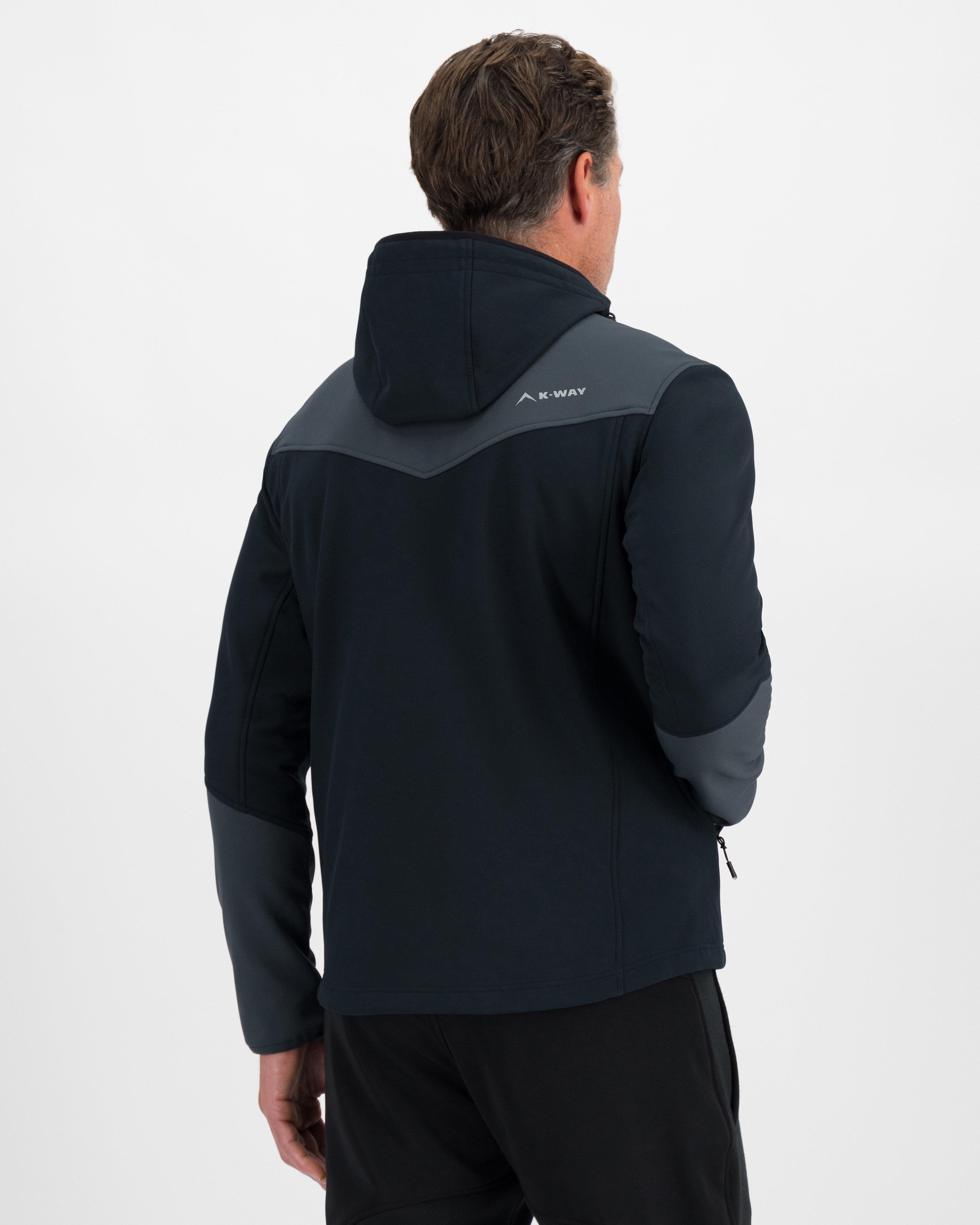 K-Way Men's Benji Softshell Hoodie