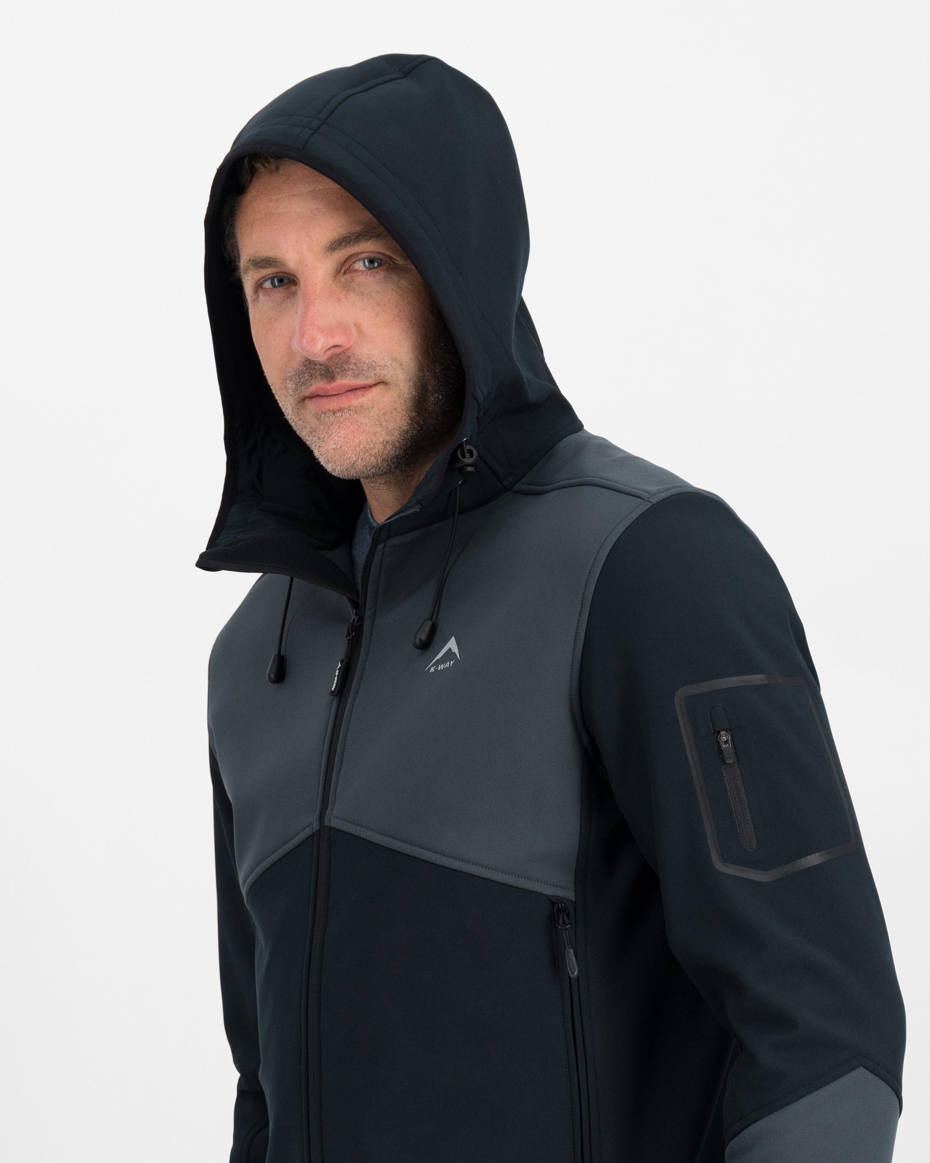 K-Way Men's Benji Softshell Hoodie