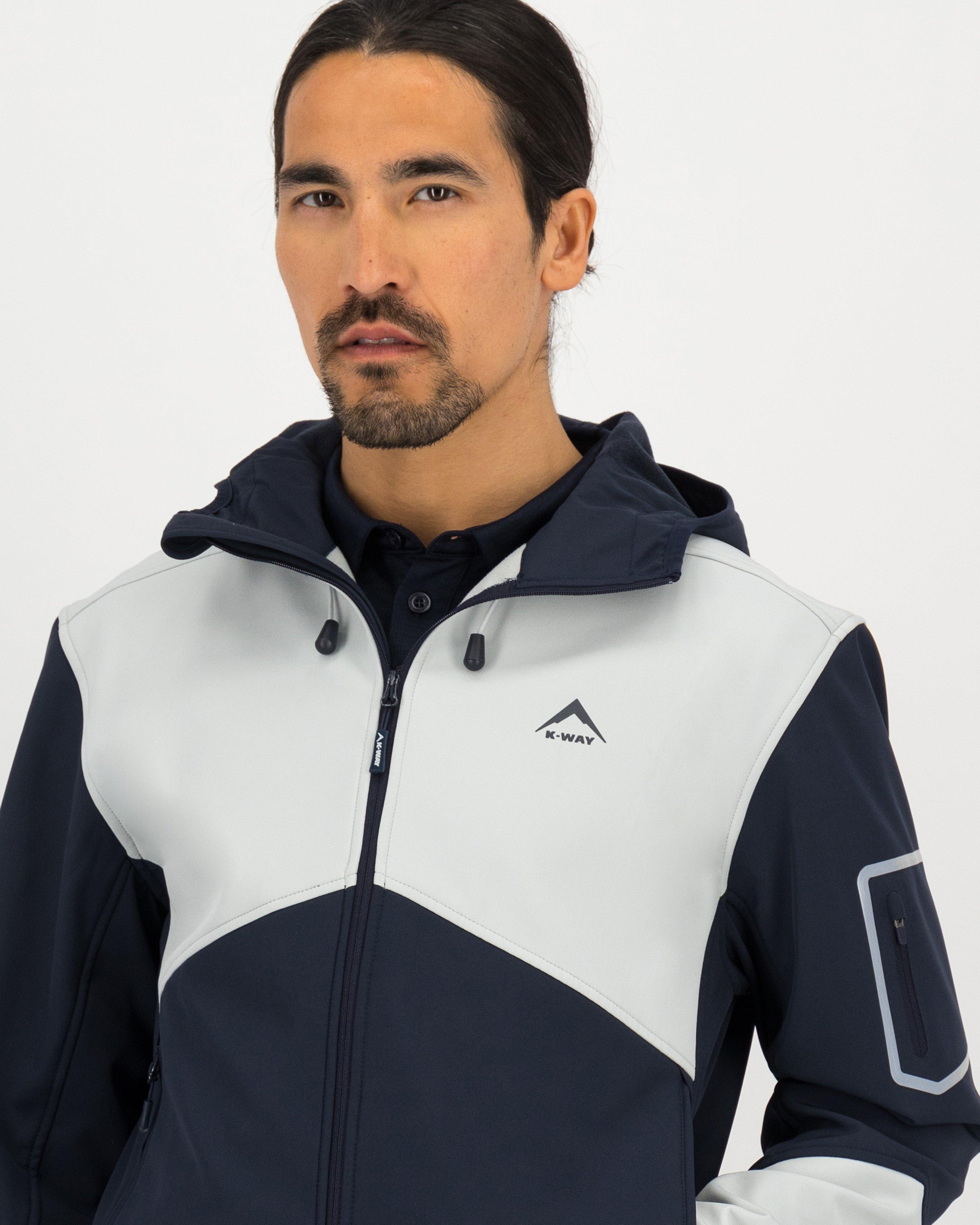 K-Way Men's Benji Softshell Hoodie