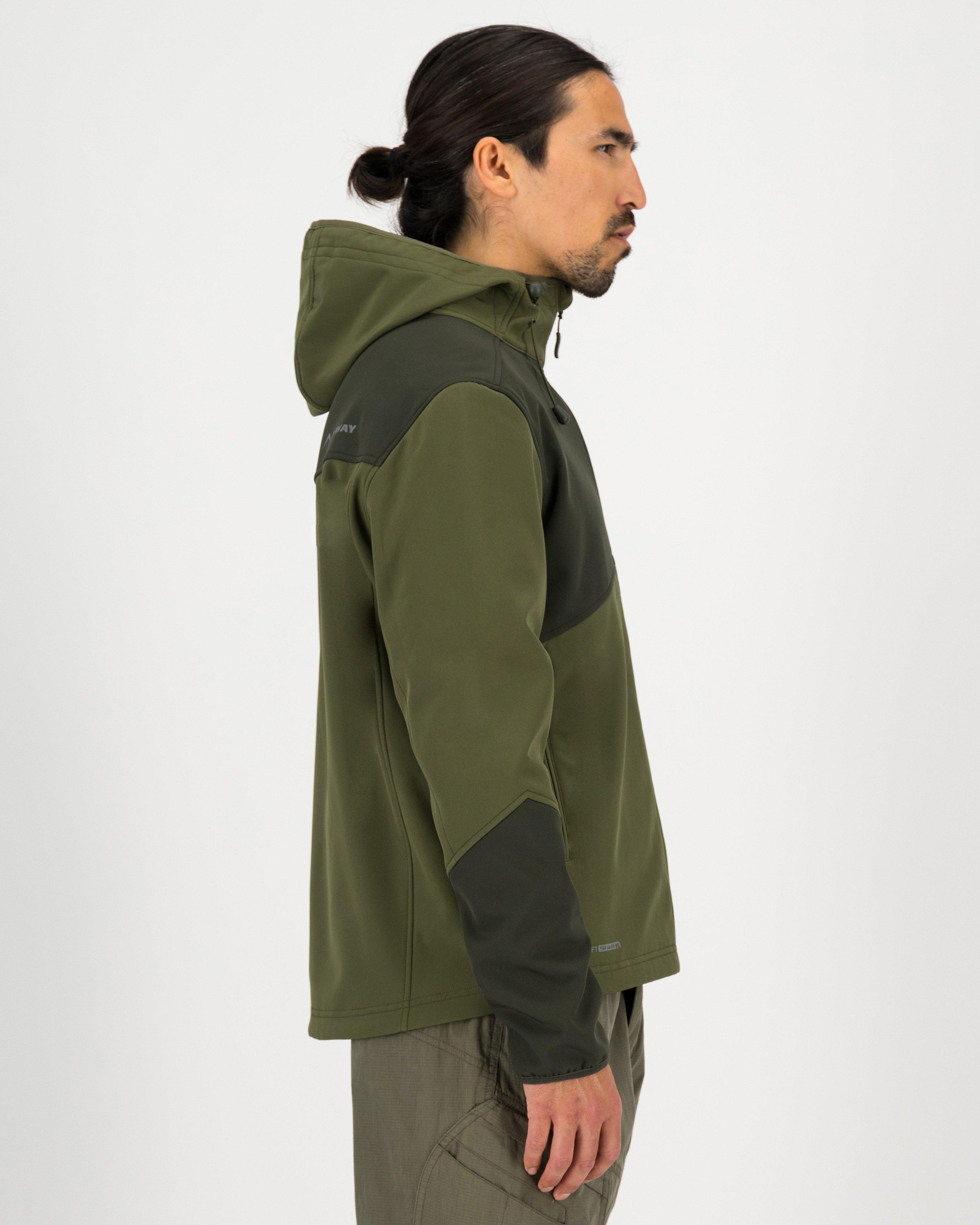 K-Way Men's Benji Softshell Hoodie