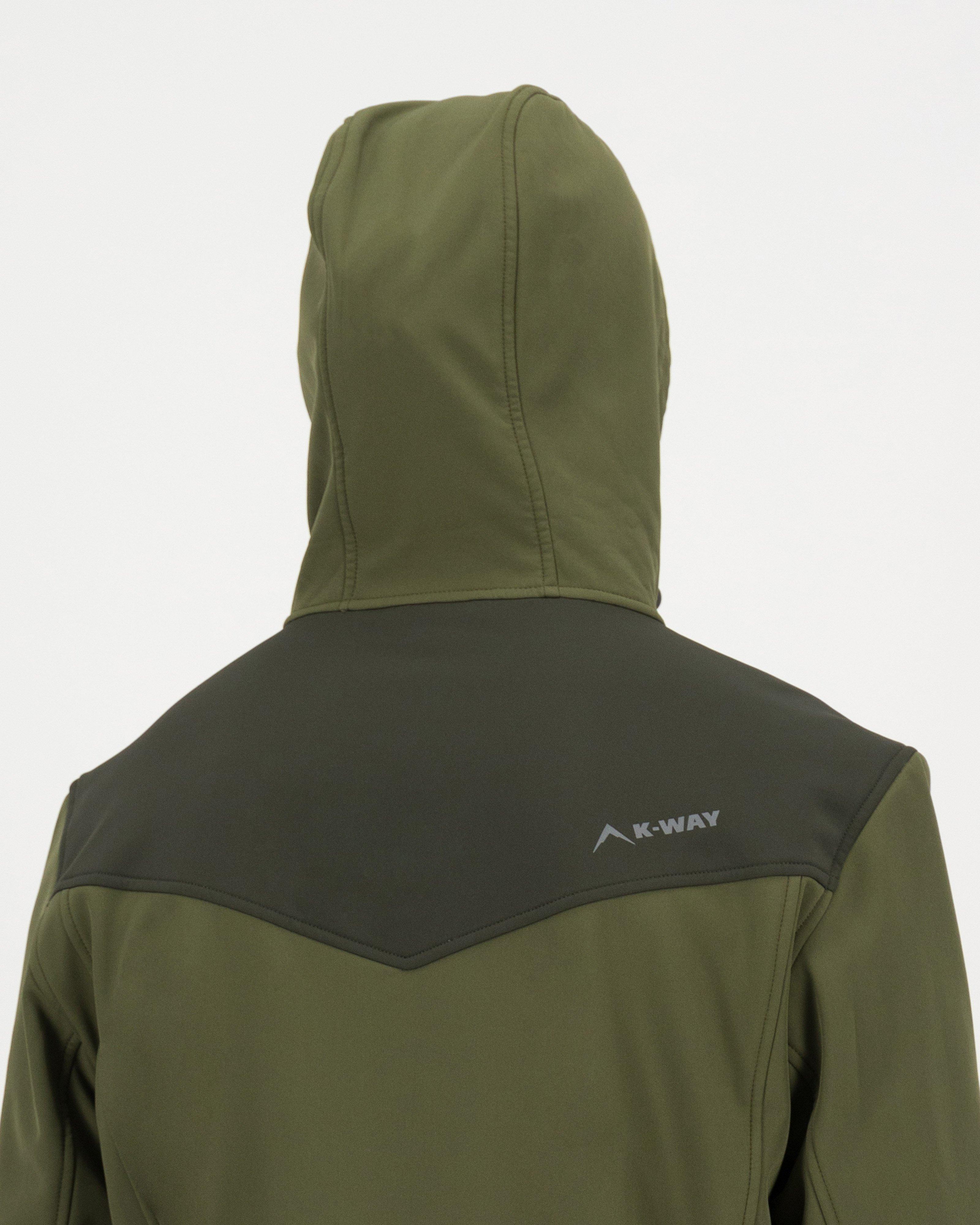 K-Way Men's Benji Softshell Hoodie