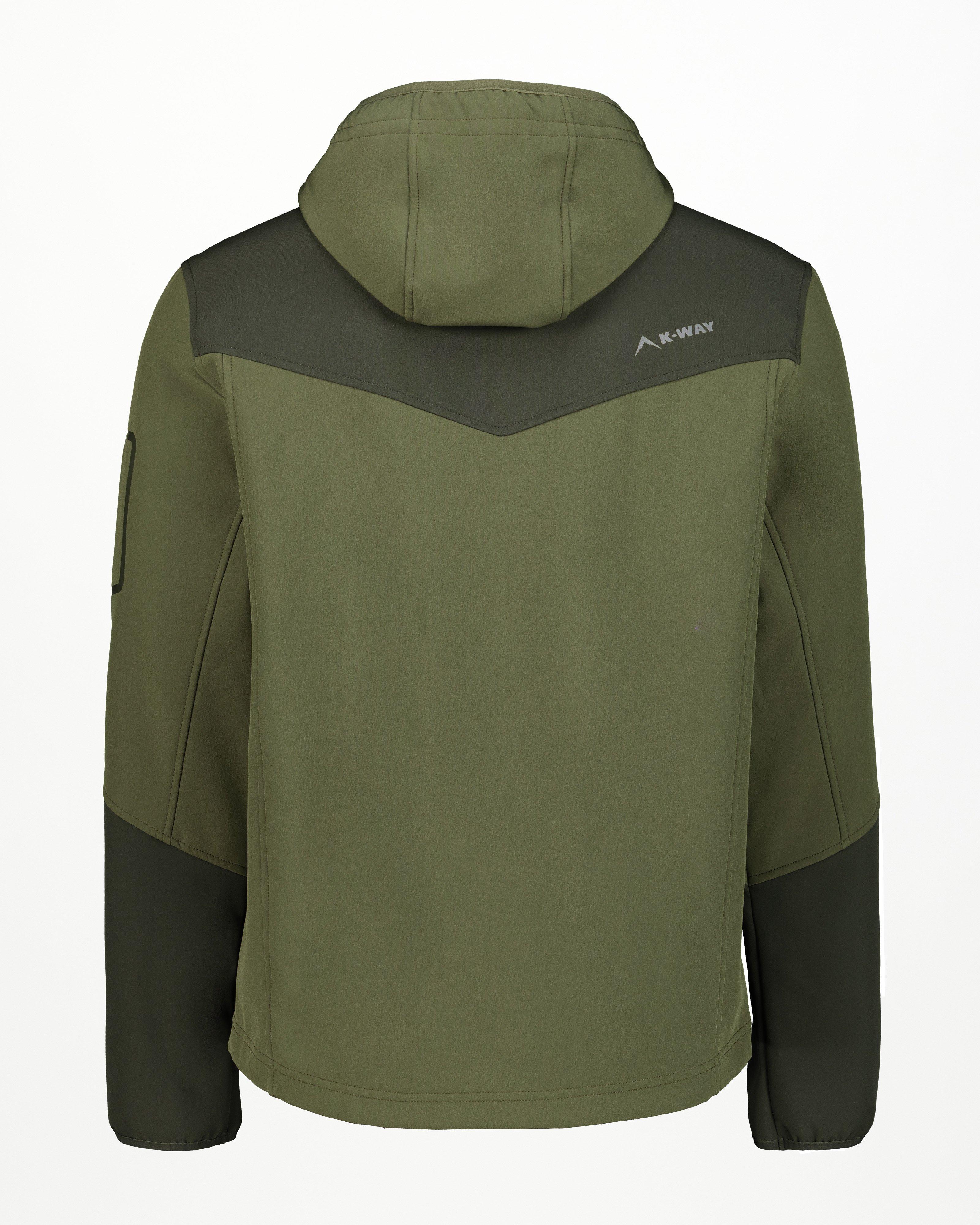K-Way Men's Benji Softshell Hoodie