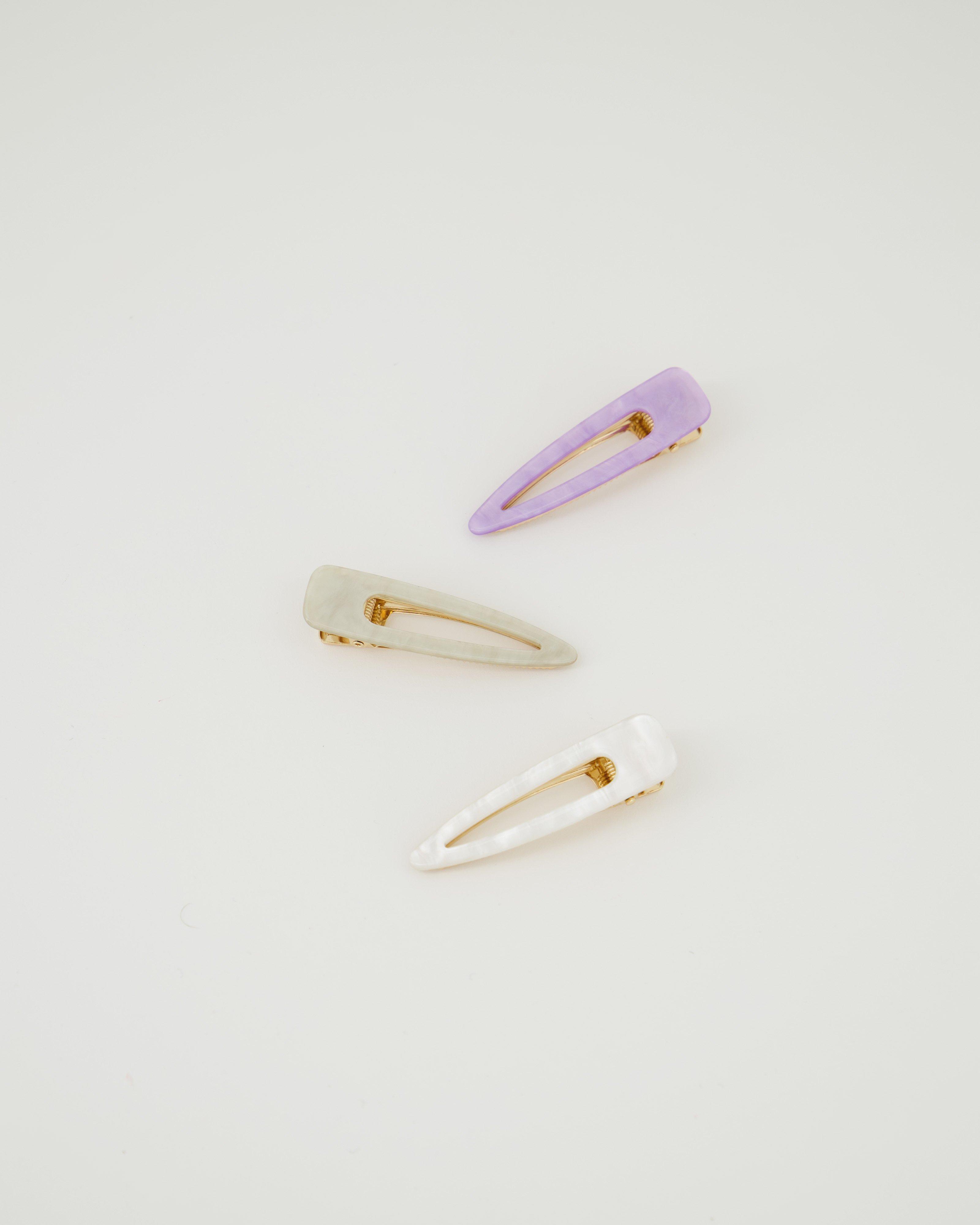 Women's Rossa 3-Pack Hair Clips