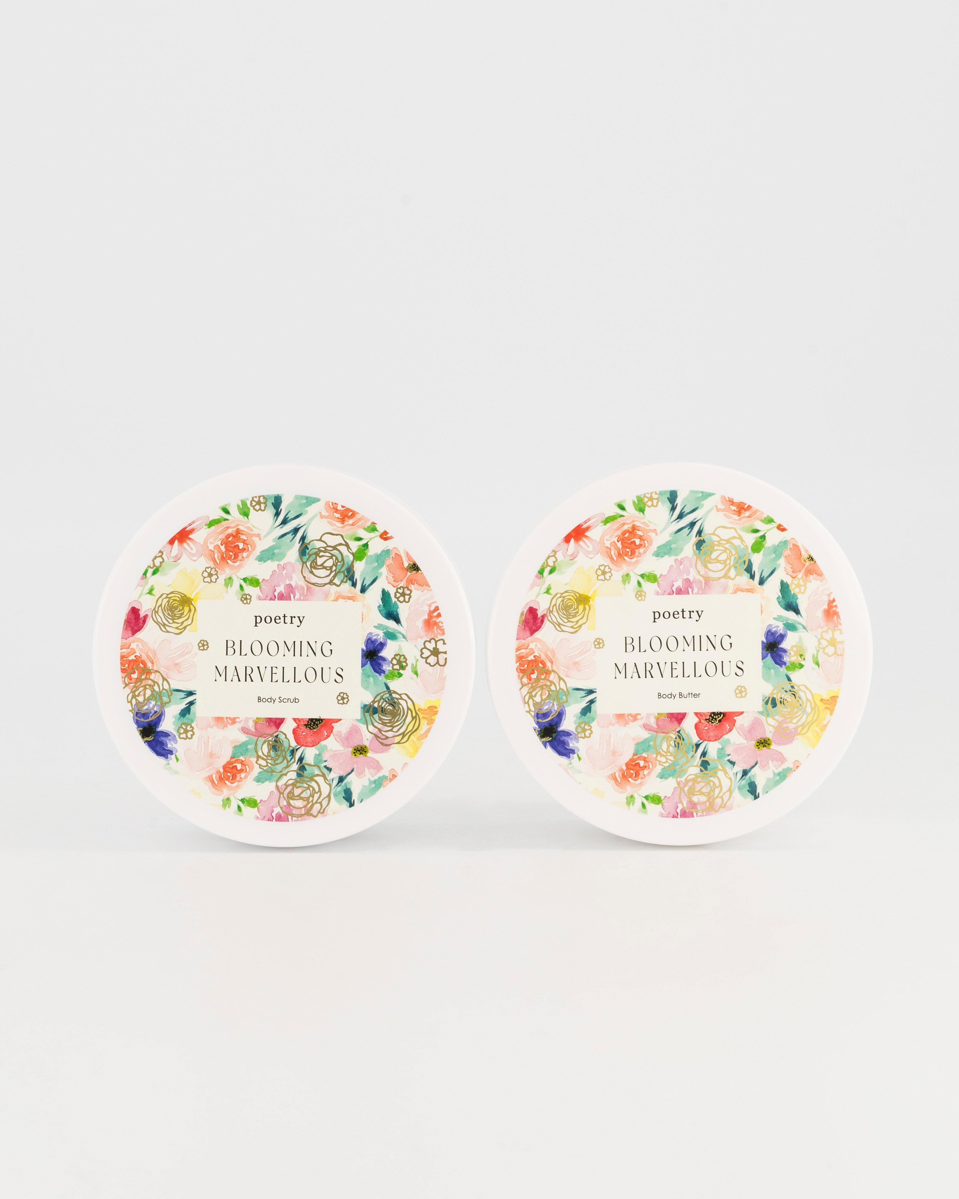 Blooming Marvelous Body Butter-Body Scrub Gift Set - Poetry Clothing Store