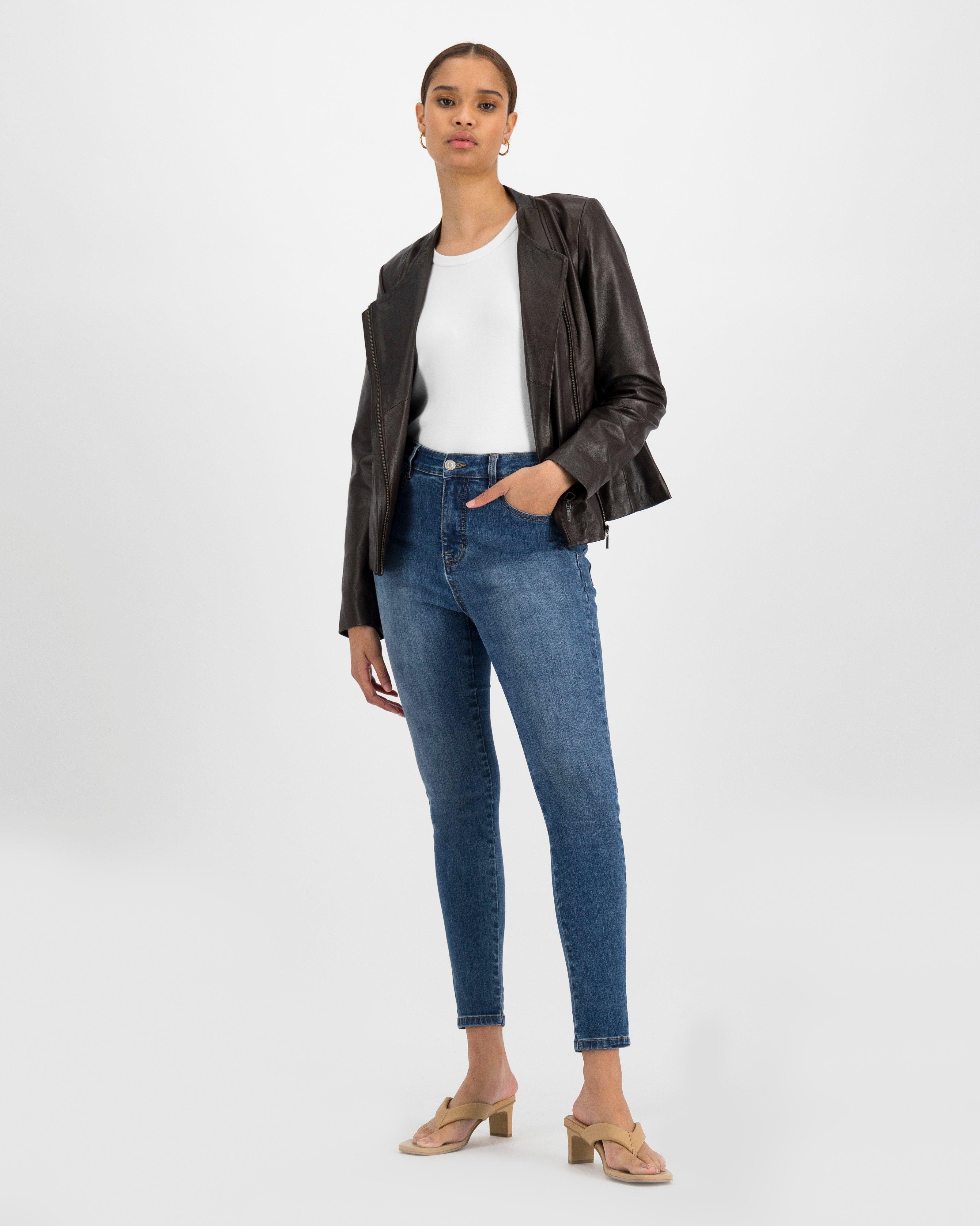 Fay Leather Jacket - Poetry Clothing Store