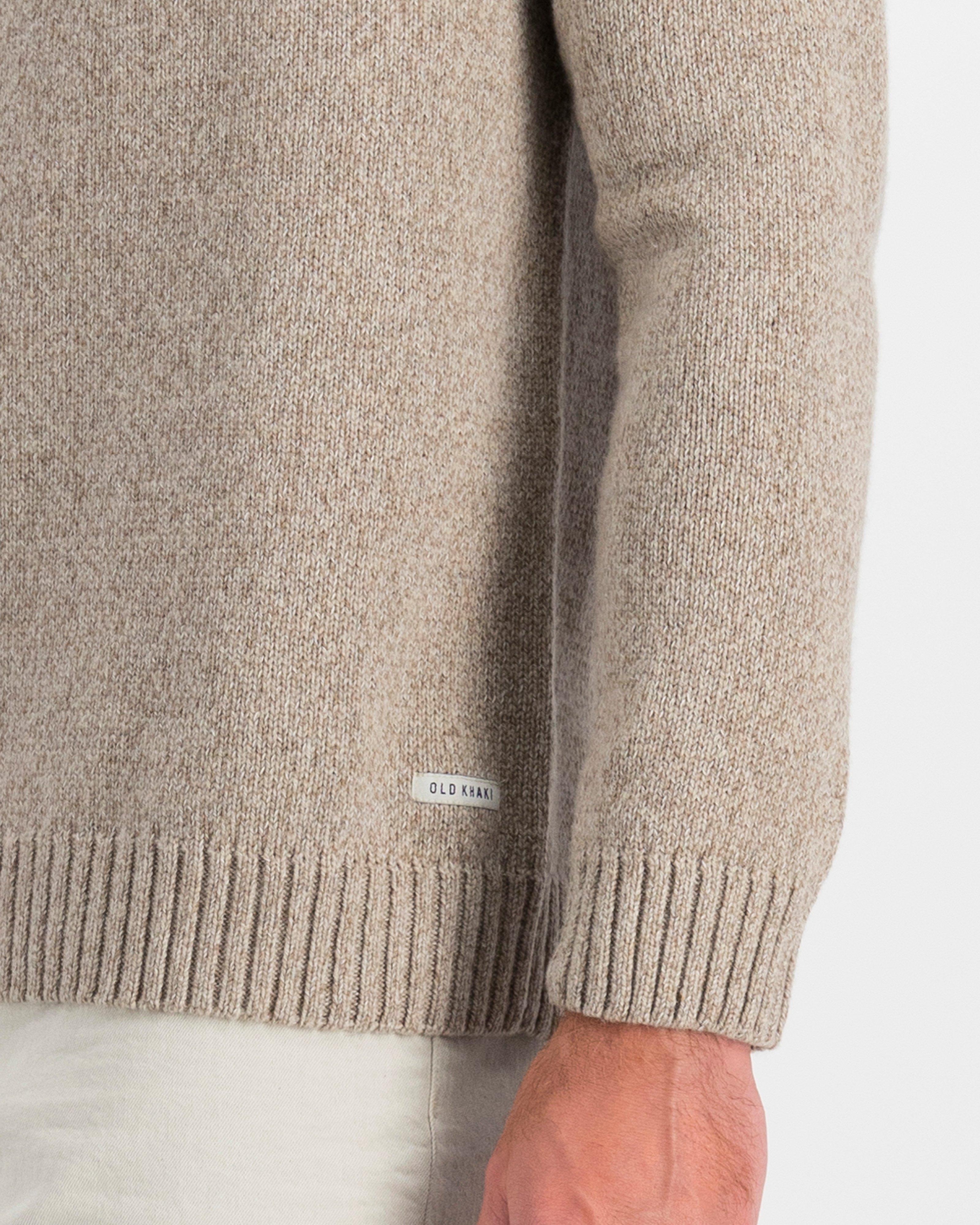 O Kent Knitwear Mens | Old Khaki