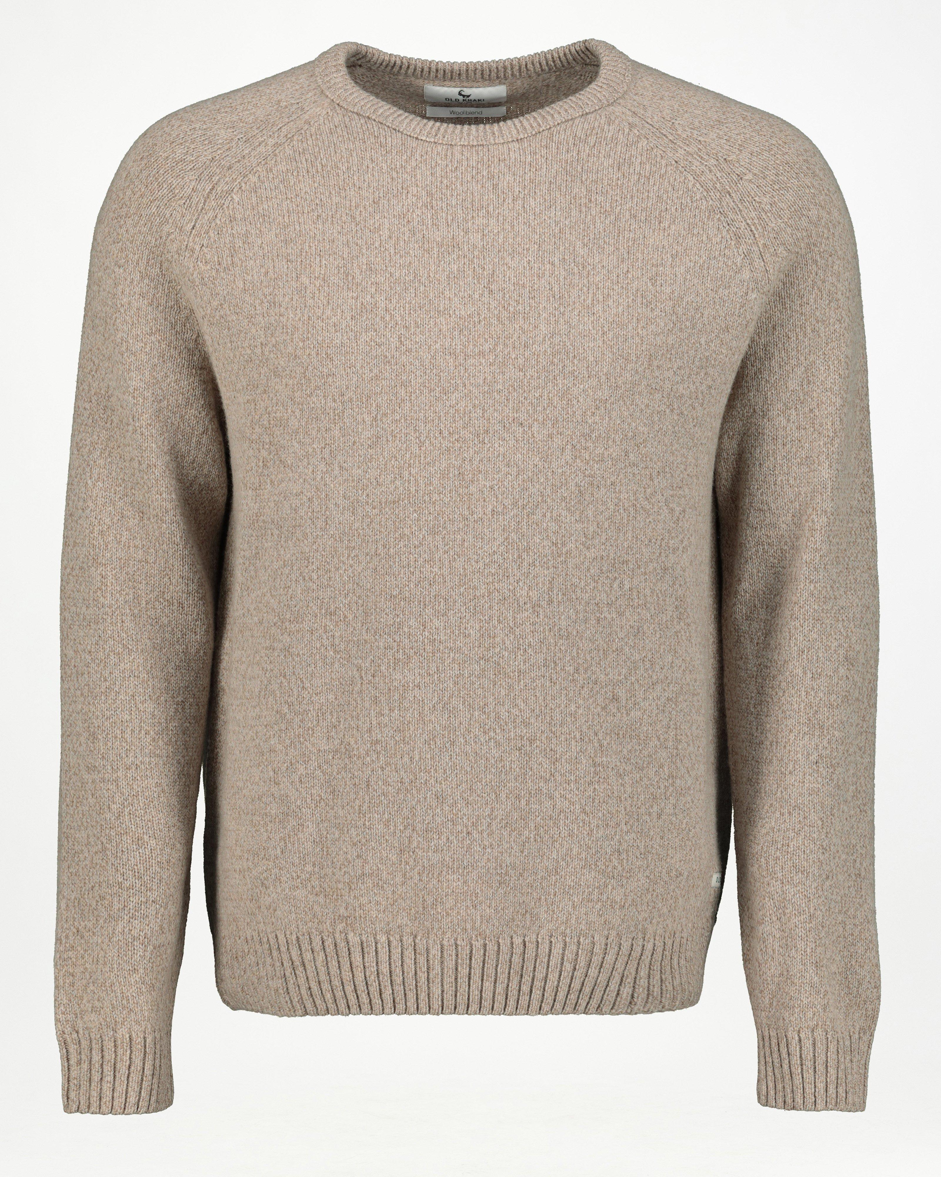 O Kent Knitwear Mens | Old Khaki
