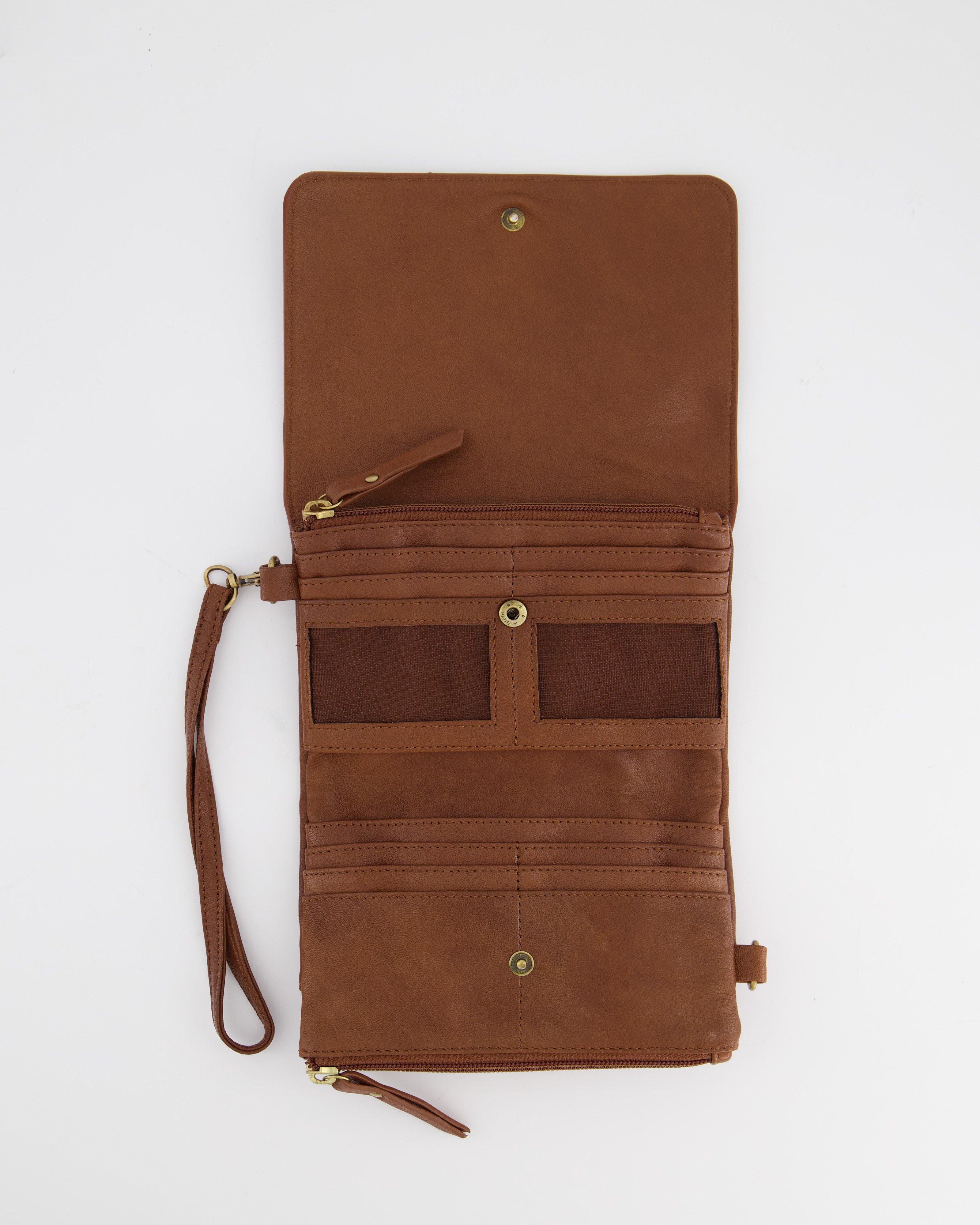 Brenna Multi-Functional Leather Crossbody Bag - Poetry Clothing Store