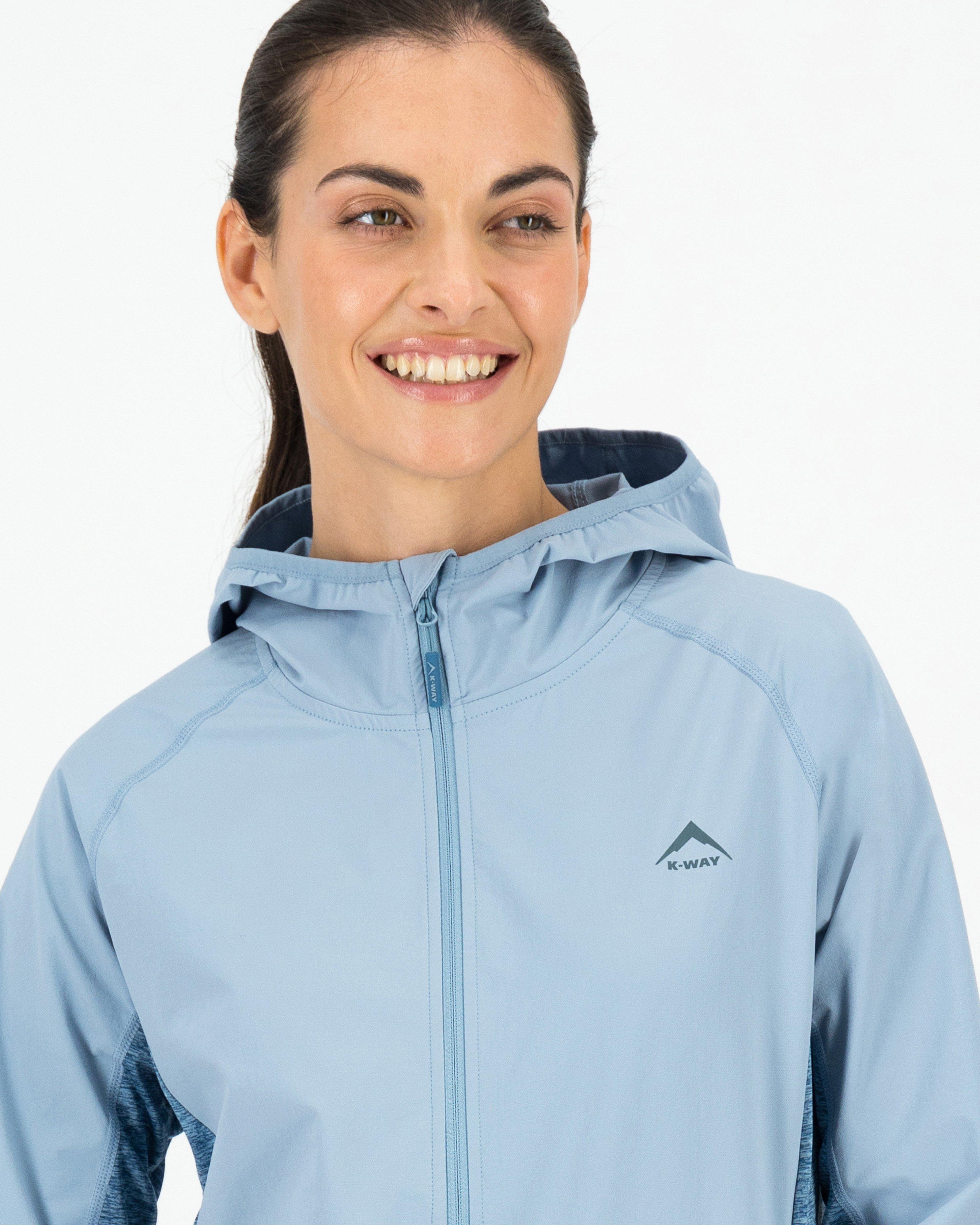 K-Way Women's Resister Zip Through Fleece Hoodie