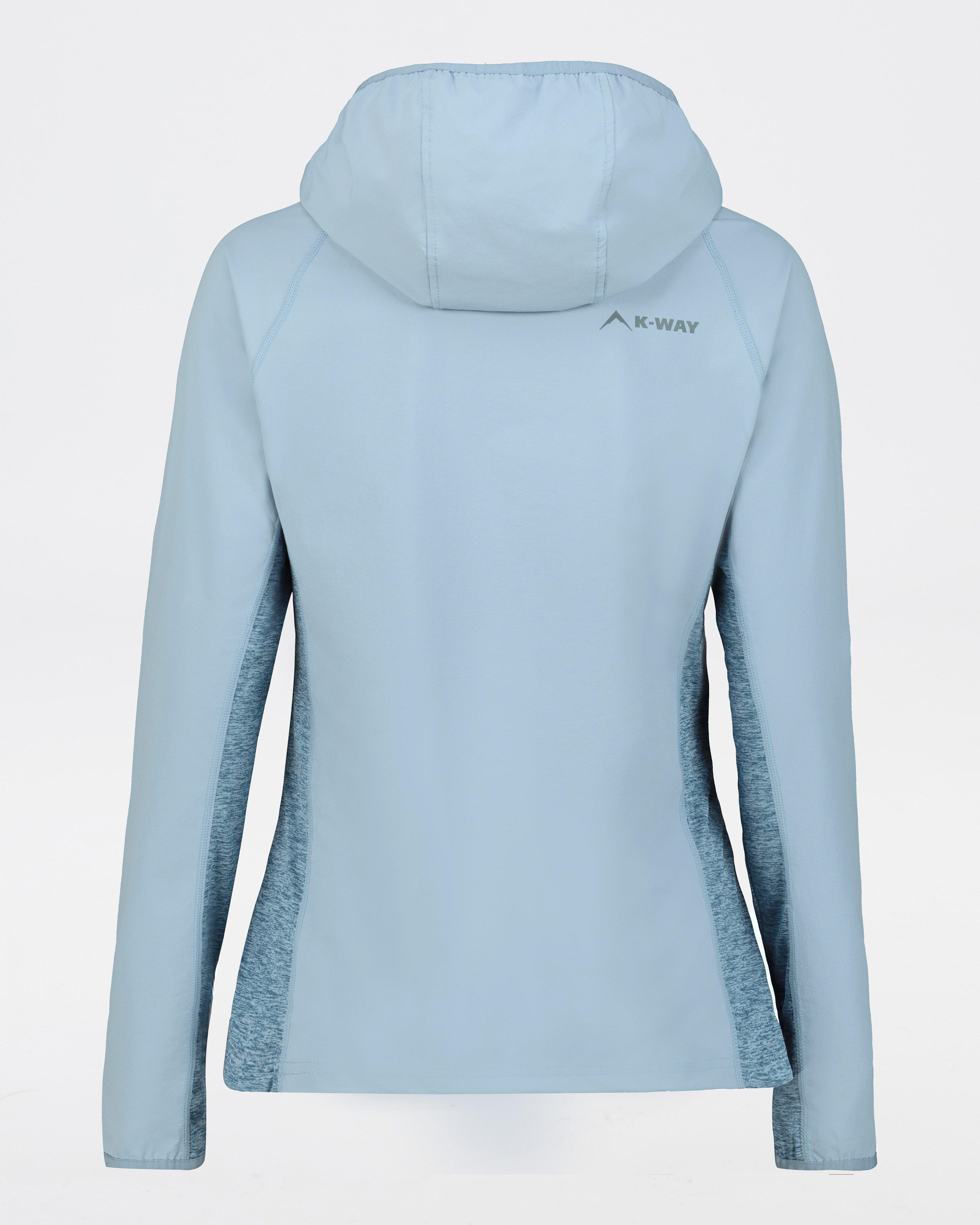 K-Way Women's Resister Zip Through Fleece Hoodie