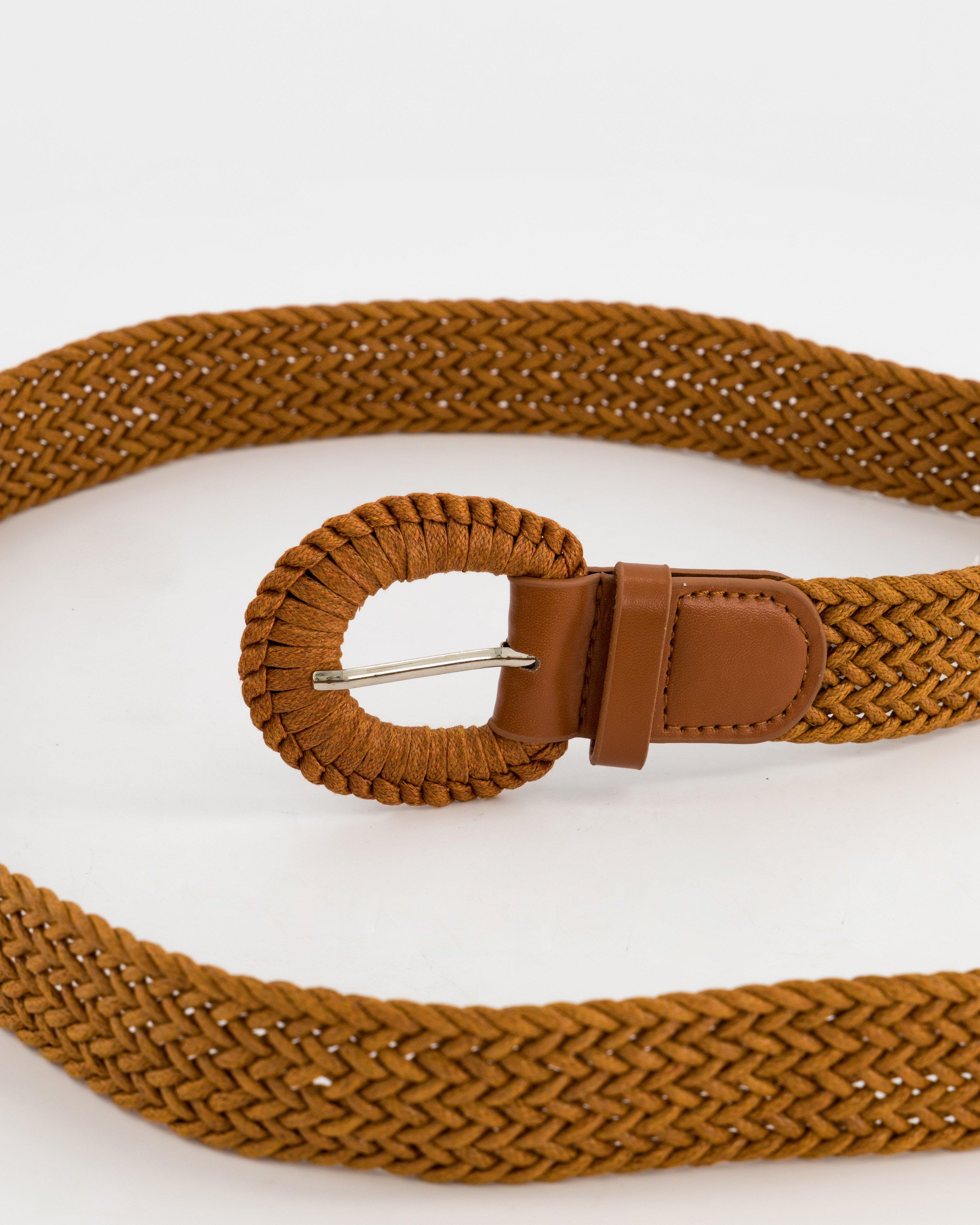 Women’s Darla Plaited Rope Belt | Old Khaki