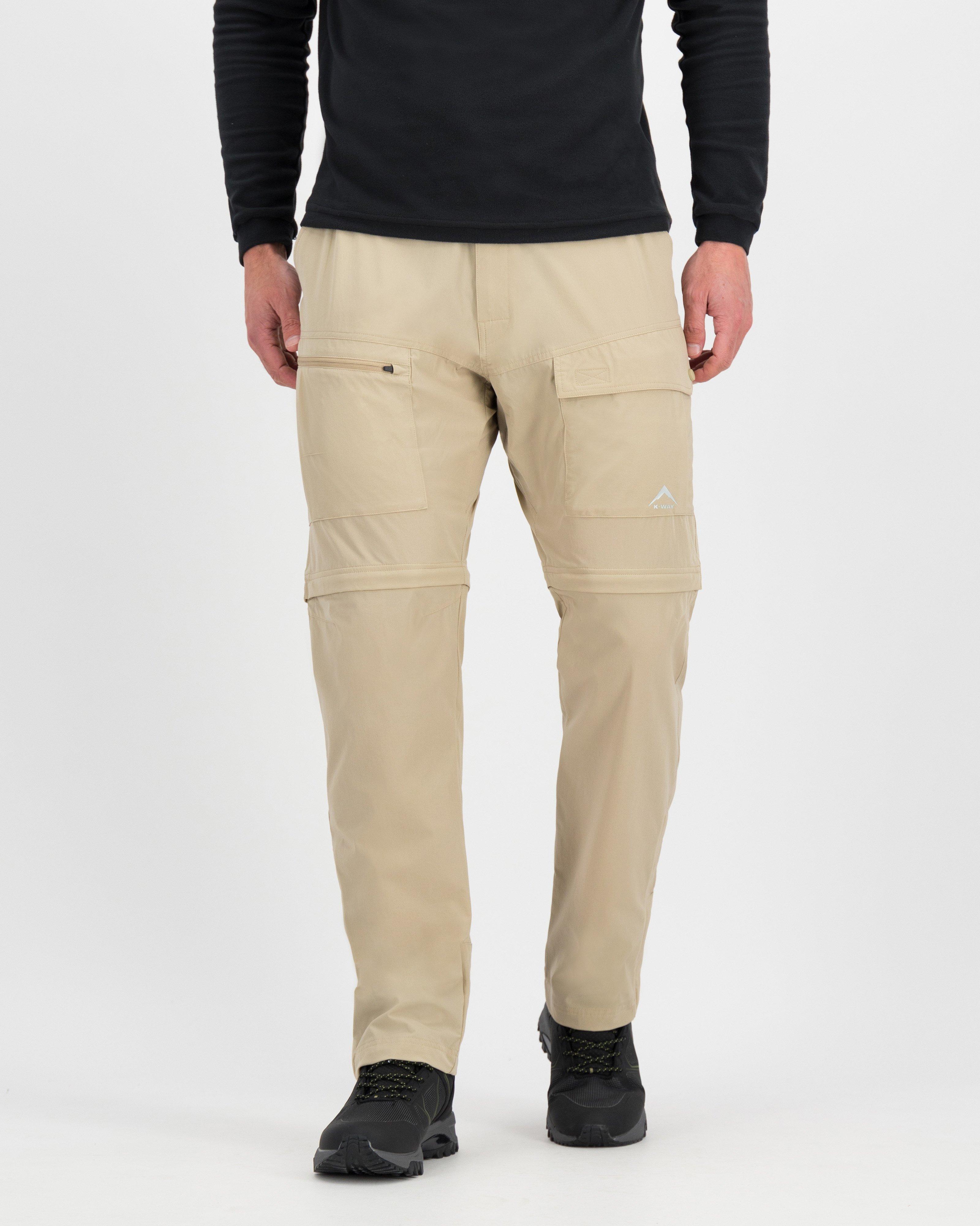 K-Way Men's Albatross Tech Zip-off Pants