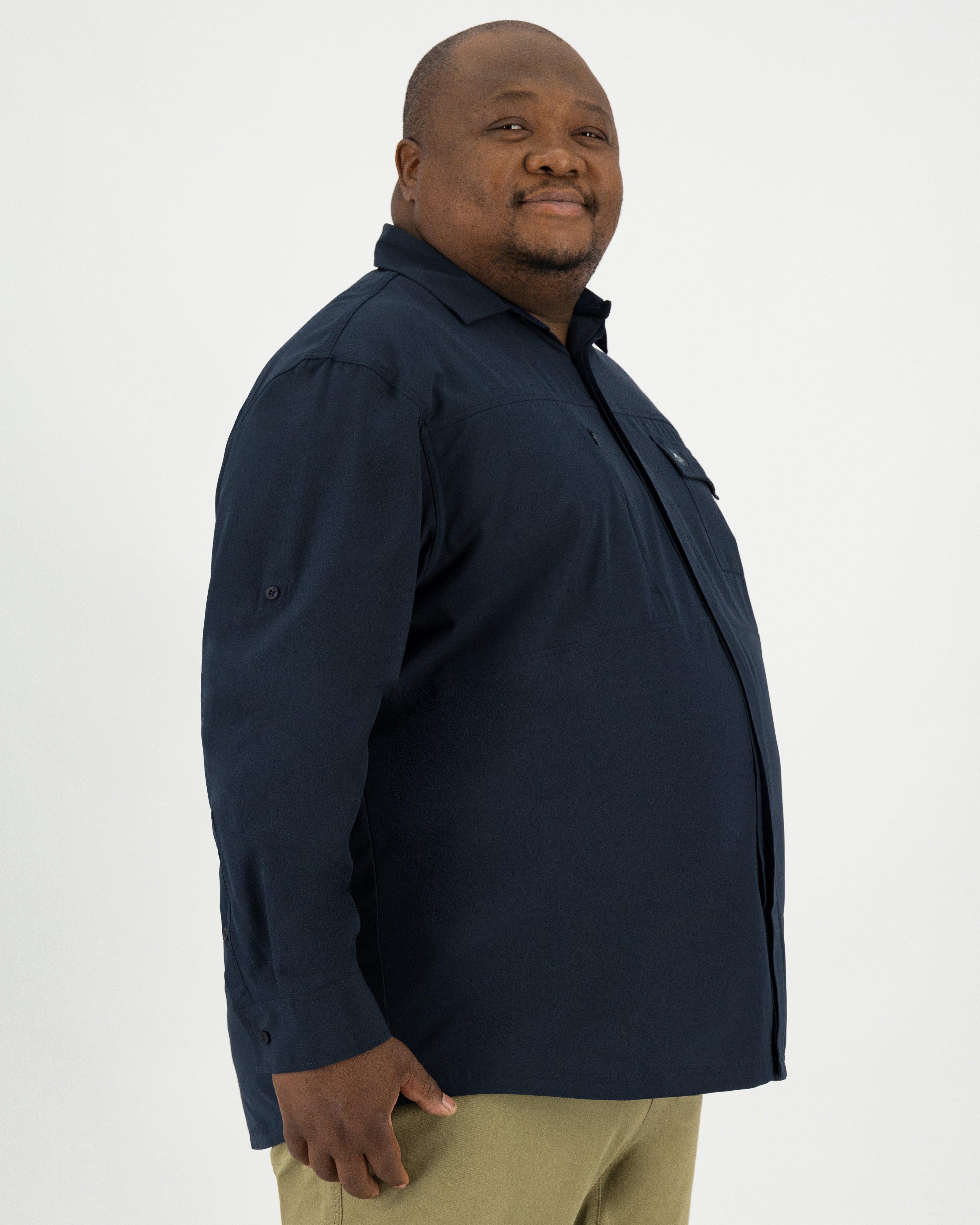 K-Way Men's Extended Size Explorer Tech Long Sleeve Shirt | Cape Union Mart