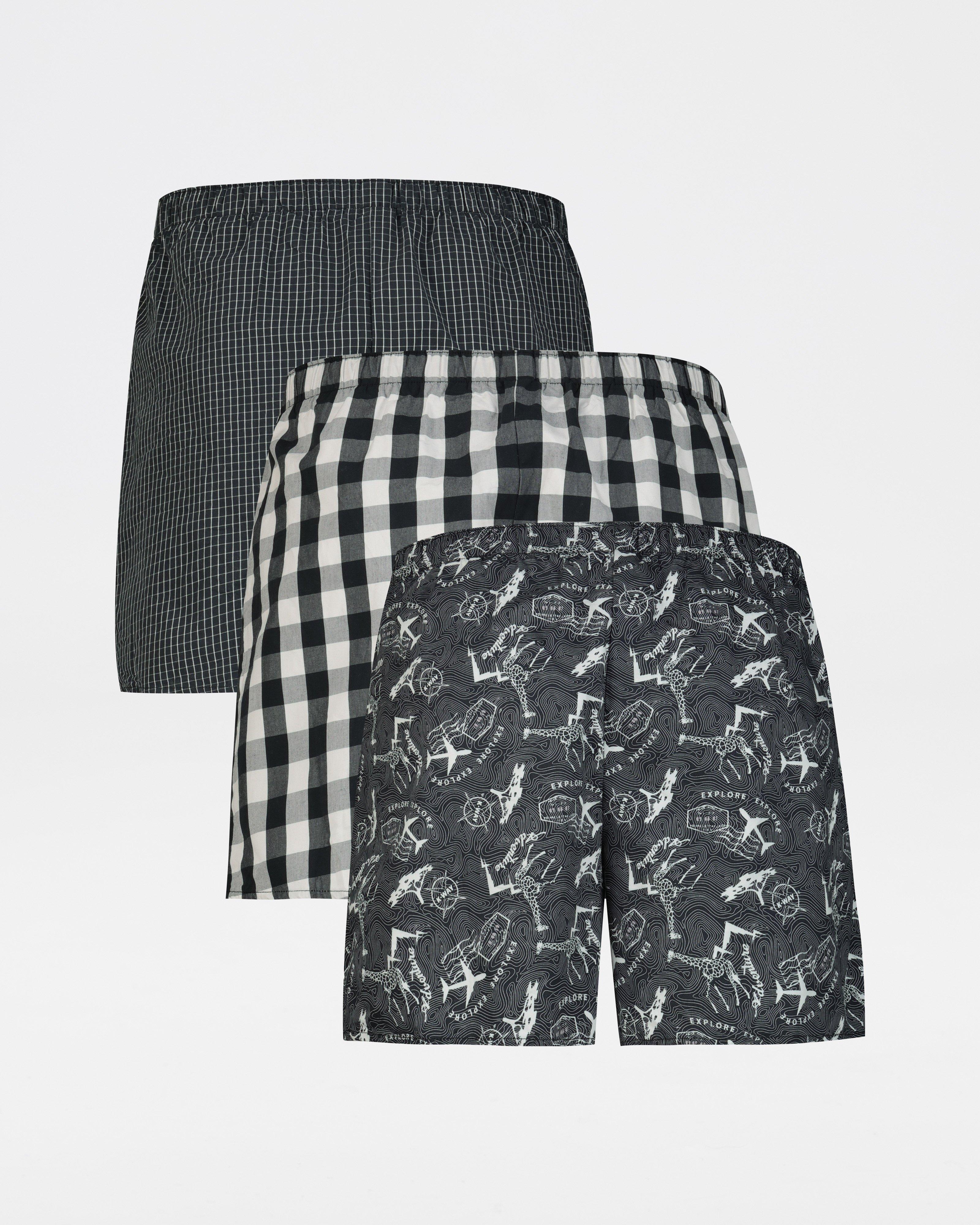 K-Way Elements Men’s Extended Size Boxers 3-Pack | Cape Union Mart