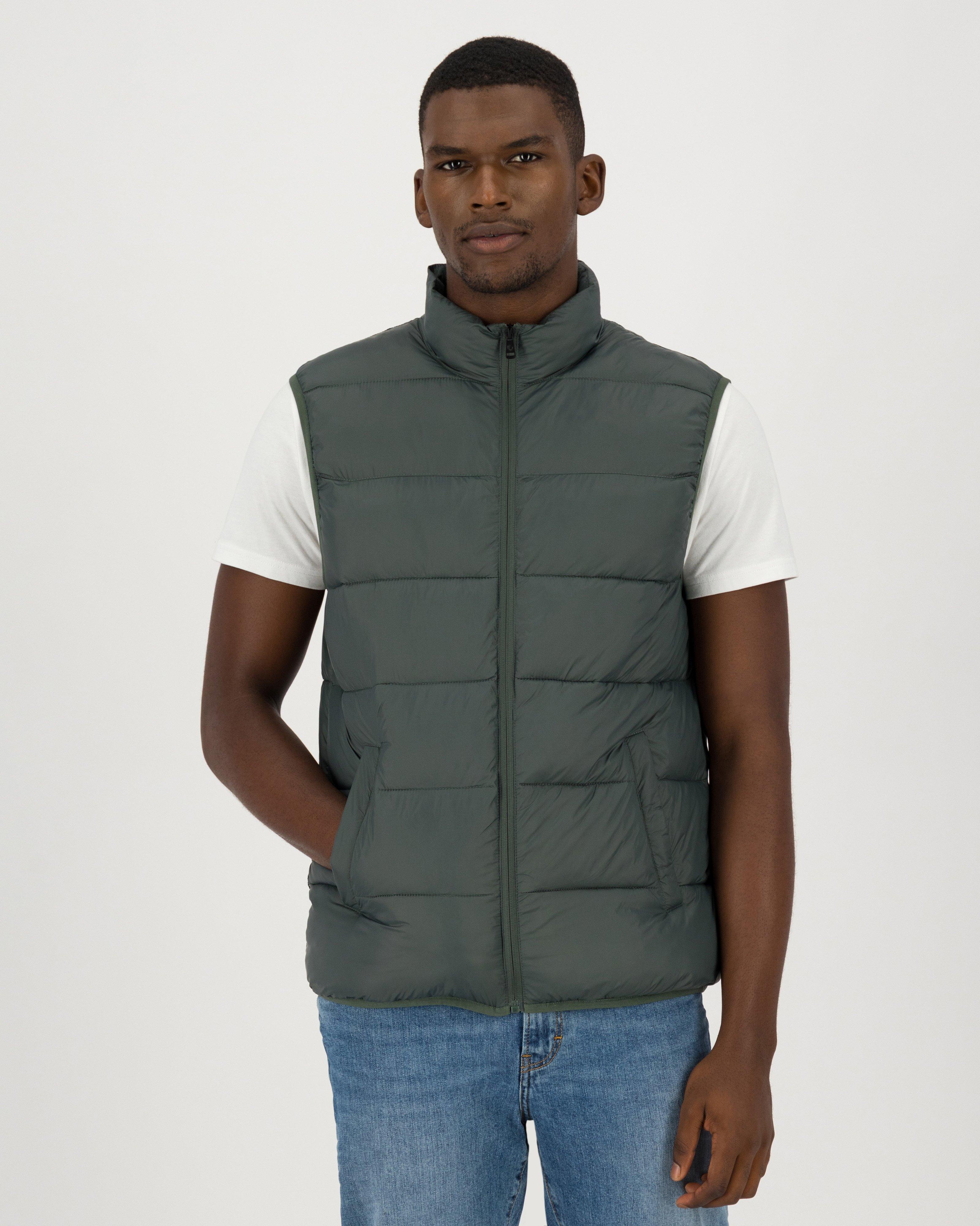 Mens Ford Vest Jacket Old Khaki