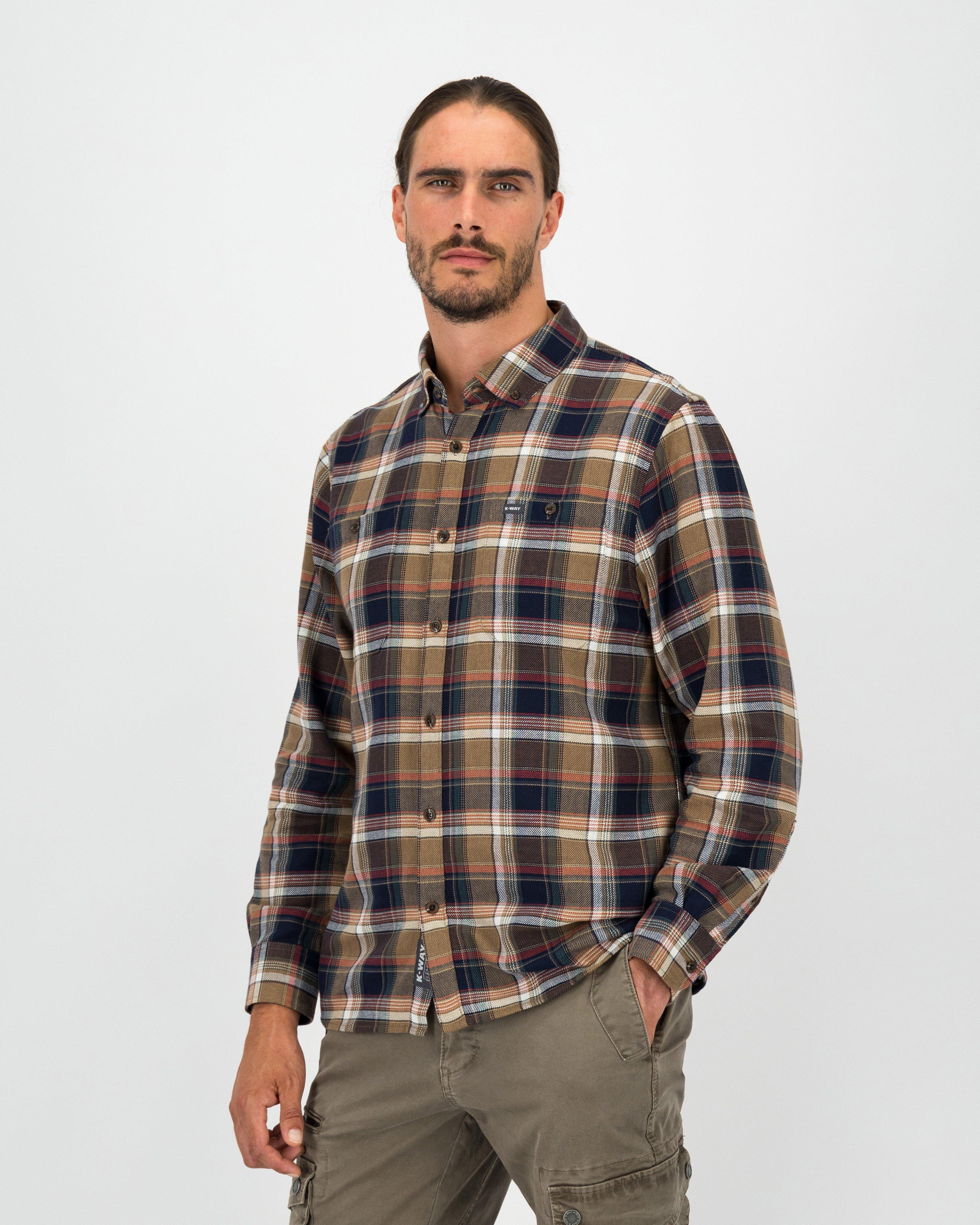 K-Way Elements Men's Cotton Flannel Shirt | Cape Union Mart