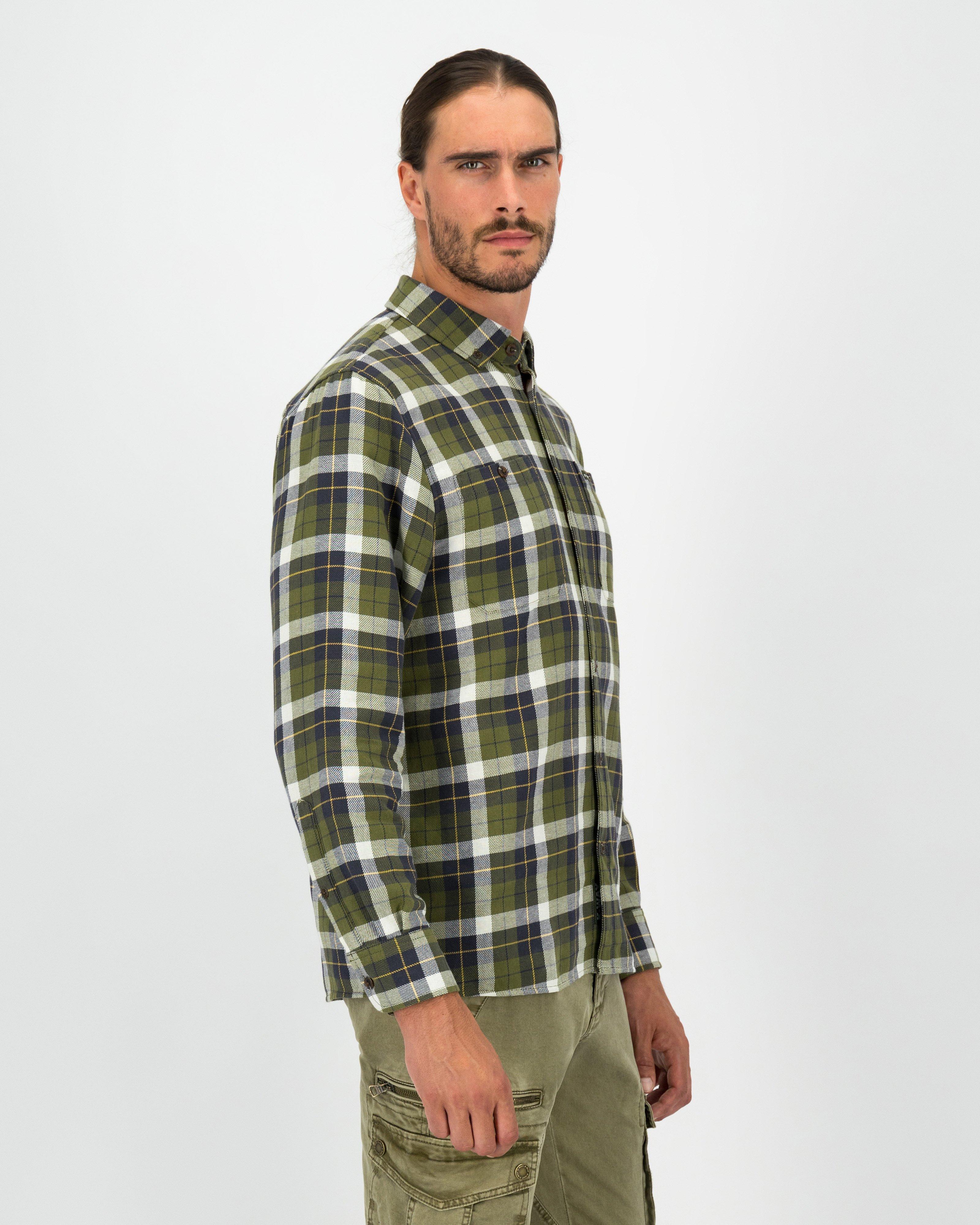 K-Way Elements Men's Cotton Flannel Shirt | Cape Union Mart