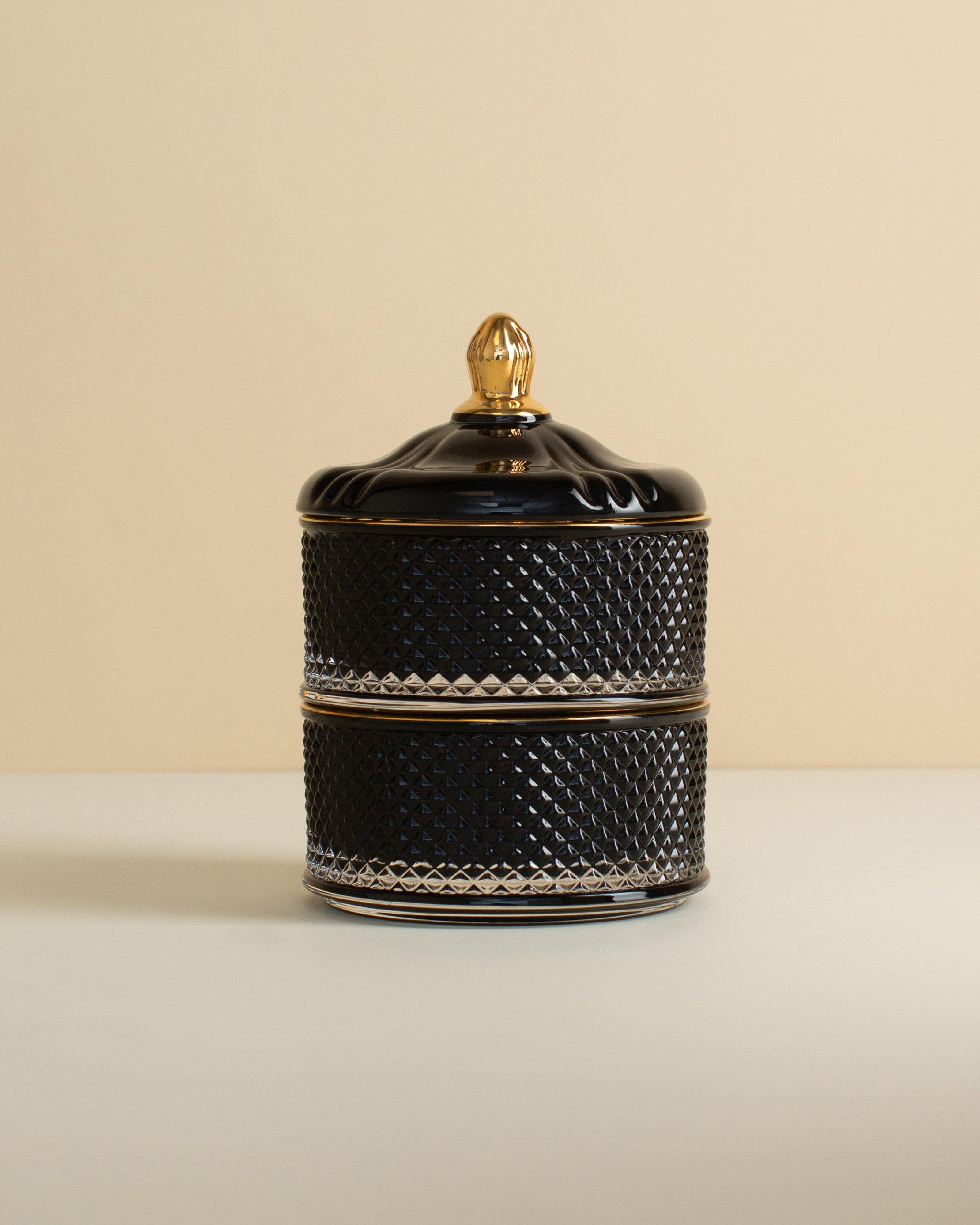 Glass Stacking Trinket Jar - Poetry Clothing Store