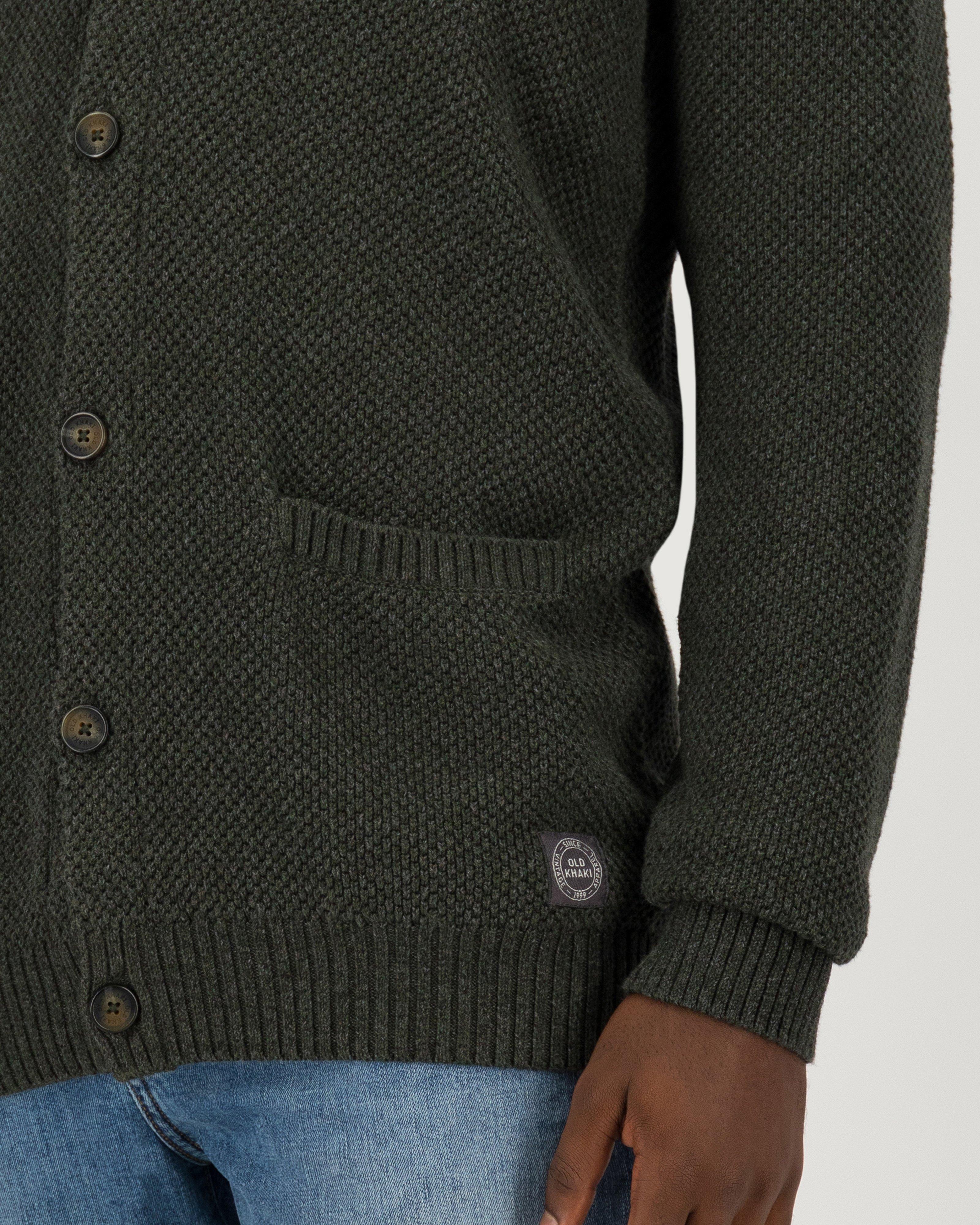 Men's Daniel Knit Cardigan | Old Khaki