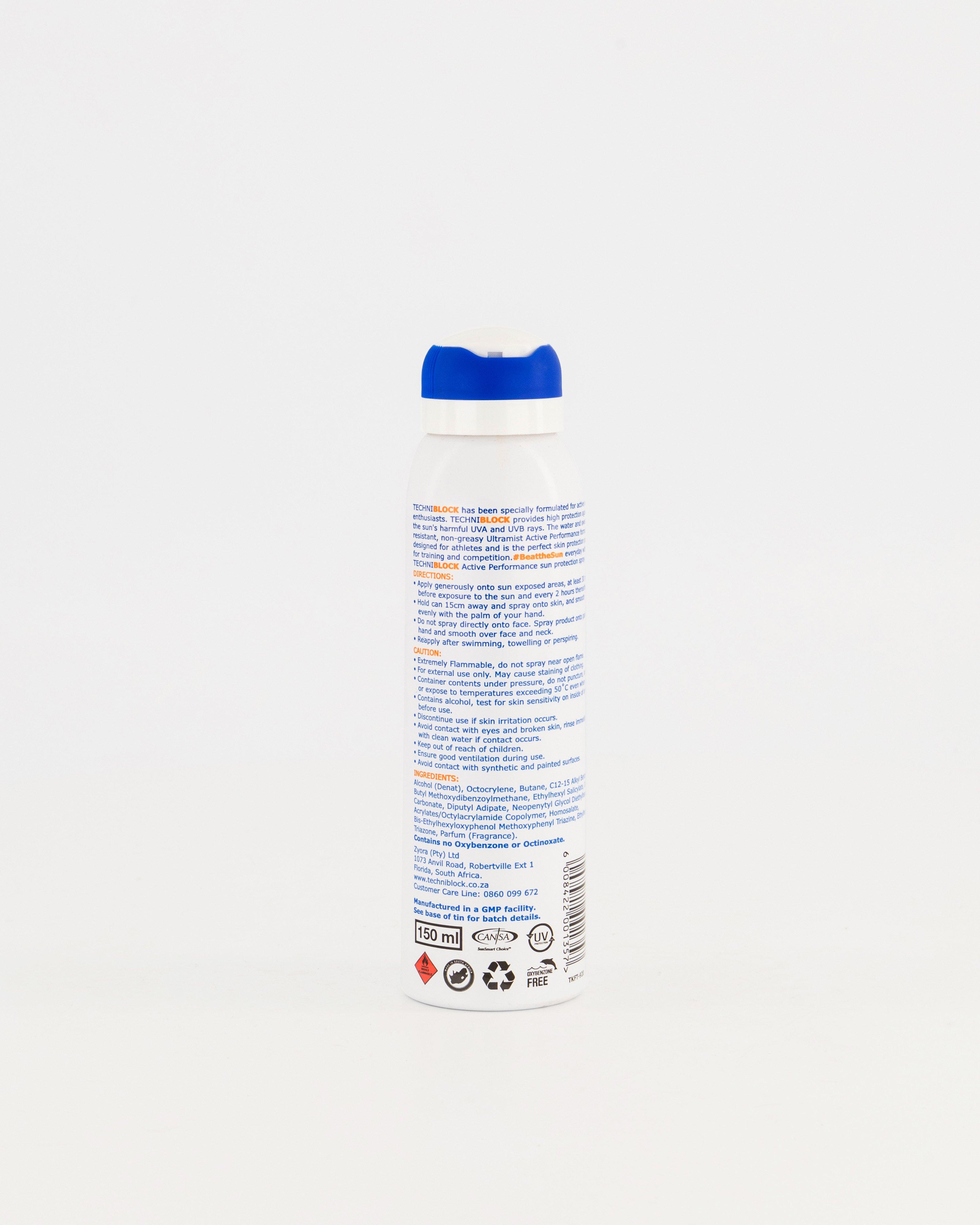 Techniblock SPF50 150ml Active + 150ml Wet and Dry