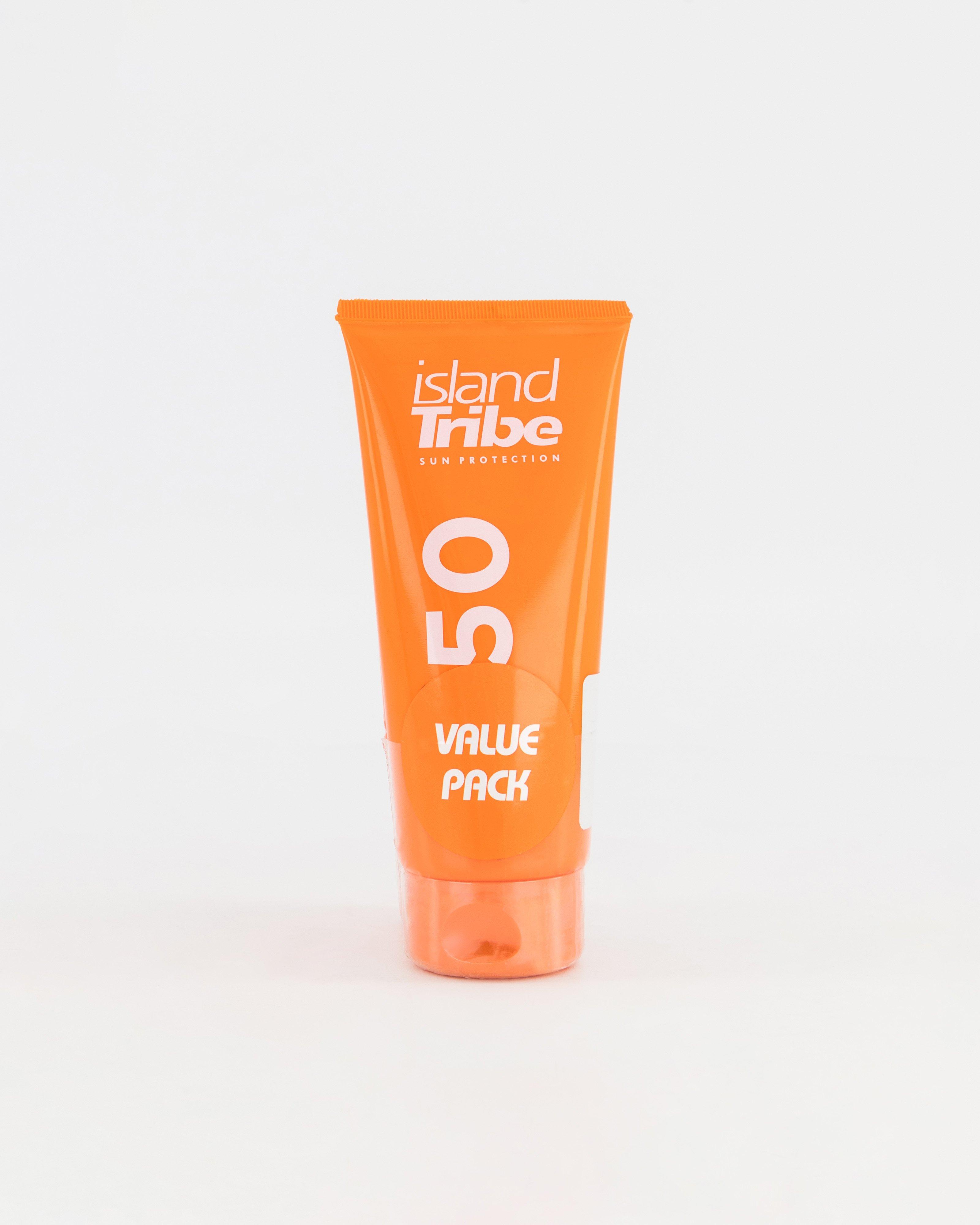 Island Tribe SPF 50 Light Suncreen Lotion with SPF 30 Invisible ...