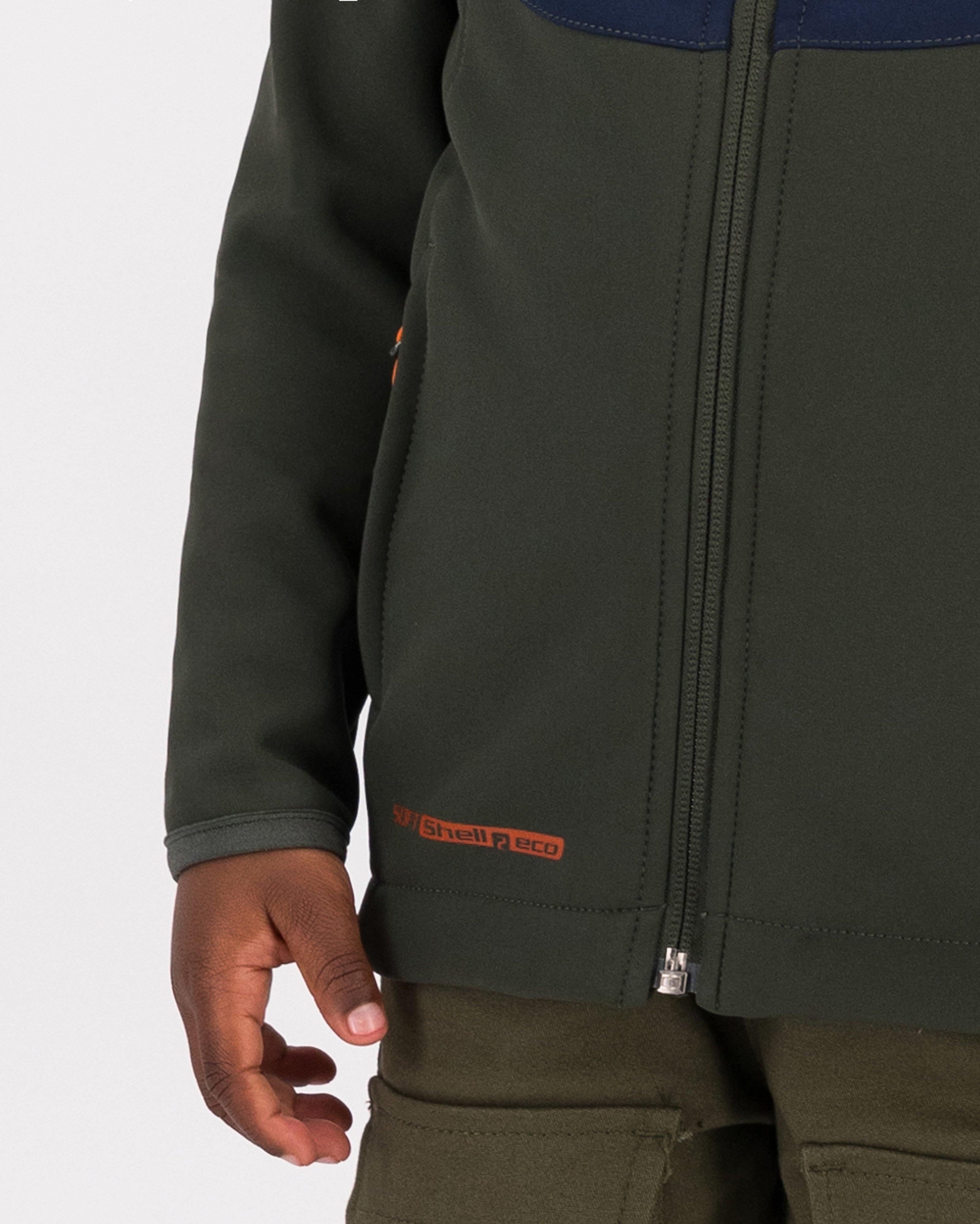 K-Way Kids Colour Block Softshell Jacket Boys