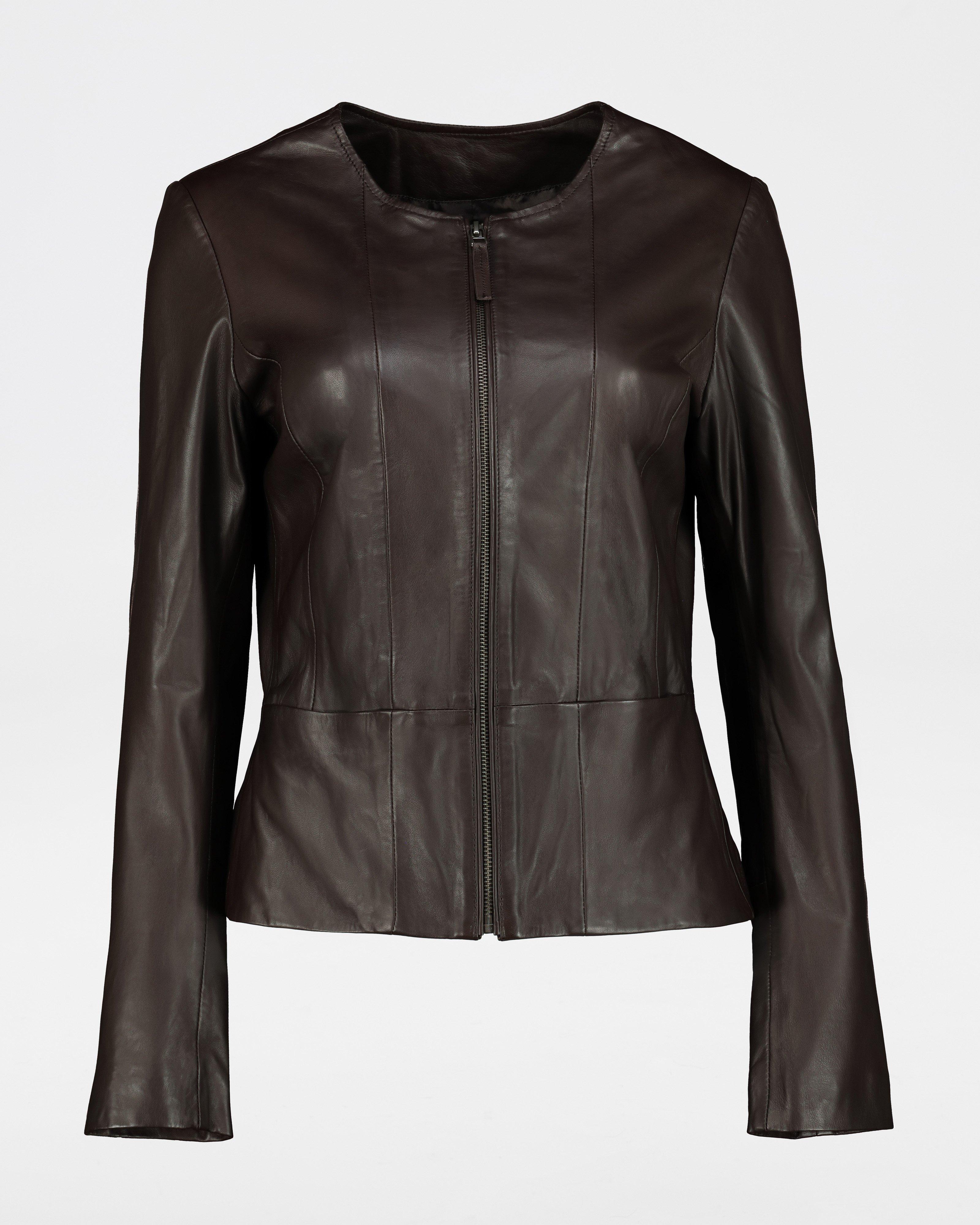Aaliyah Leather Jacket - Poetry Clothing Store