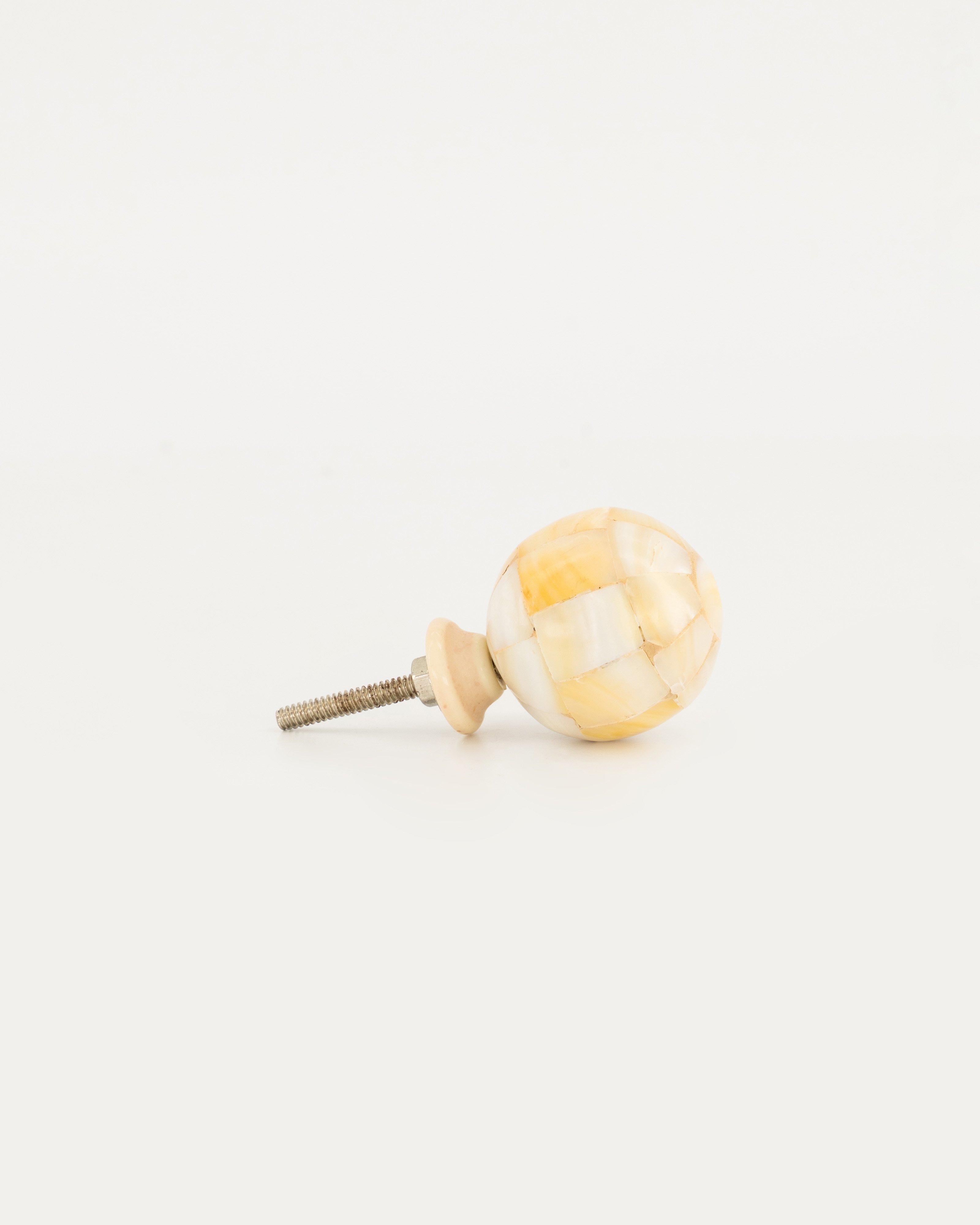MOP Inlay Knob - Poetry Clothing Store