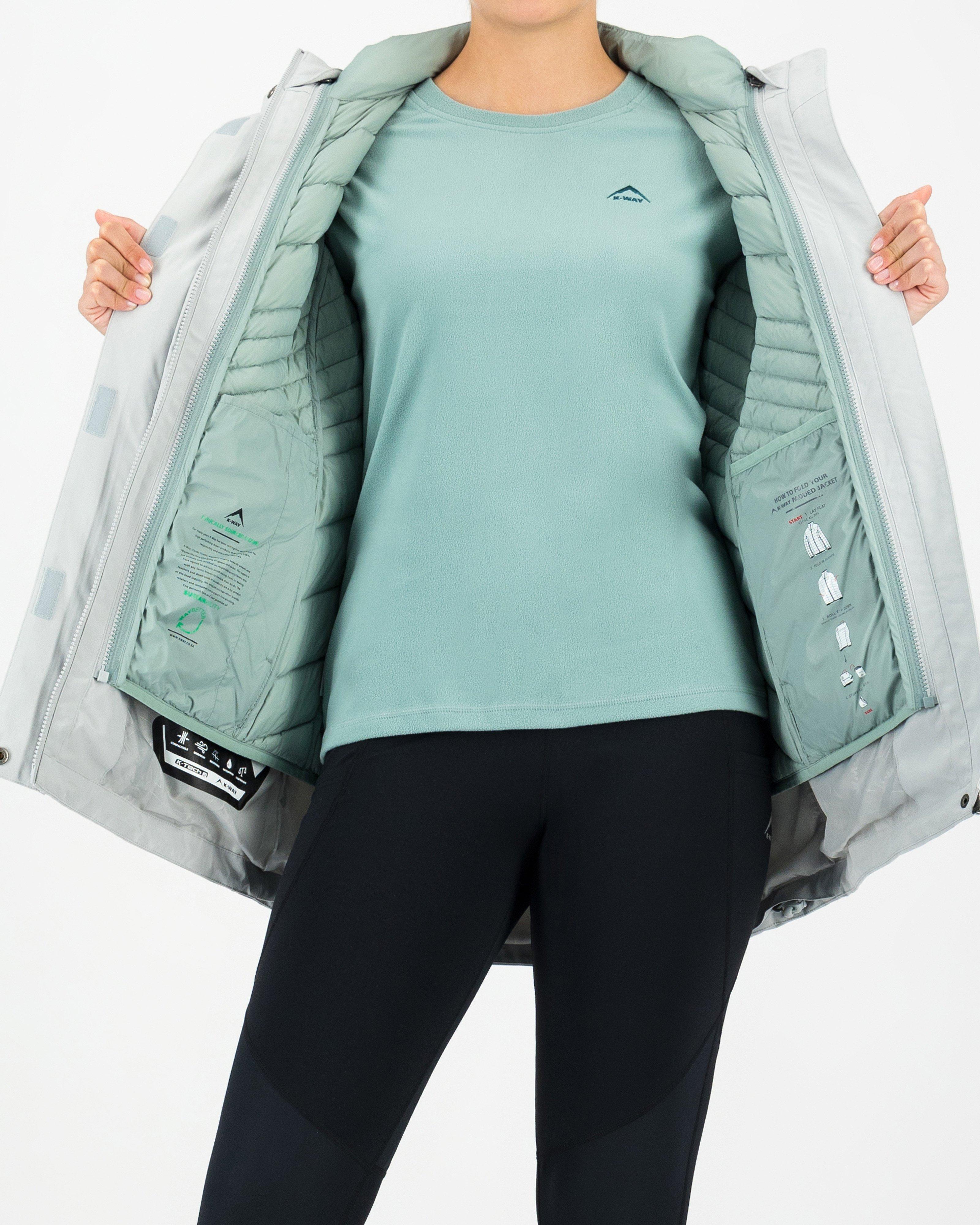 K-Way Women's Helicon 3-in-1 Jacket