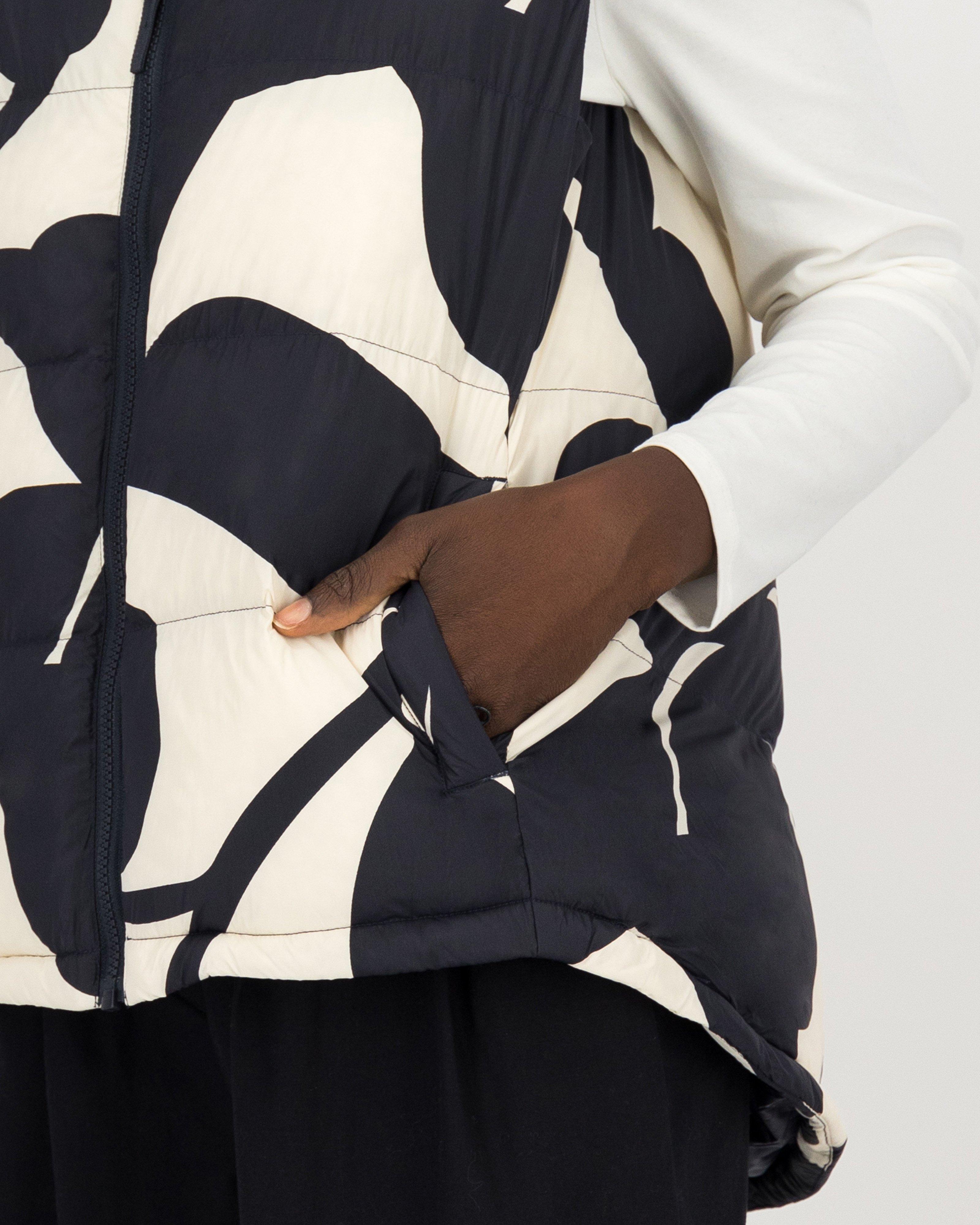 Paige Sleevless Printed Puffer - Poetry Clothing Store