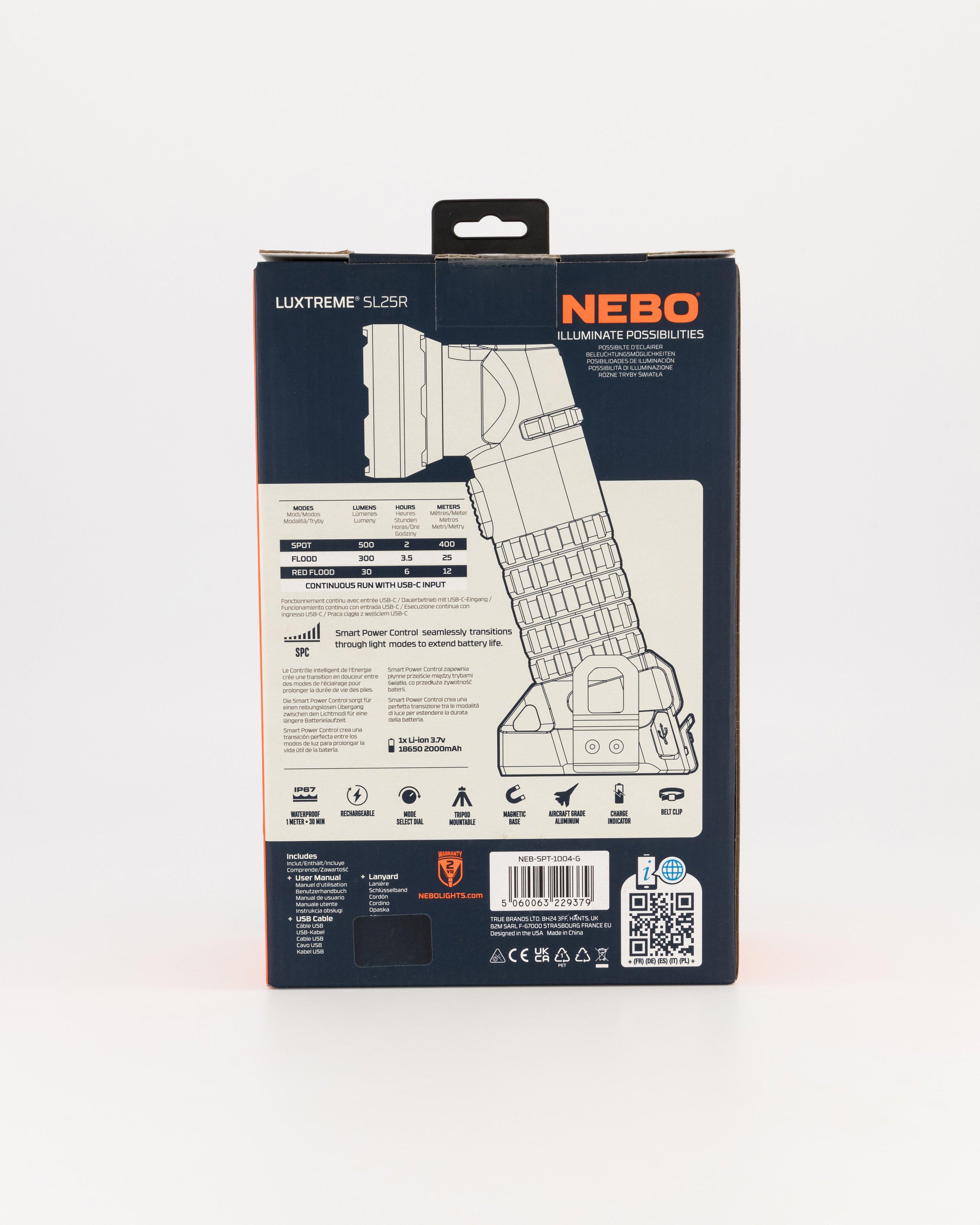 Nebo Luxtreme SL25 500 Lumen Spotlight