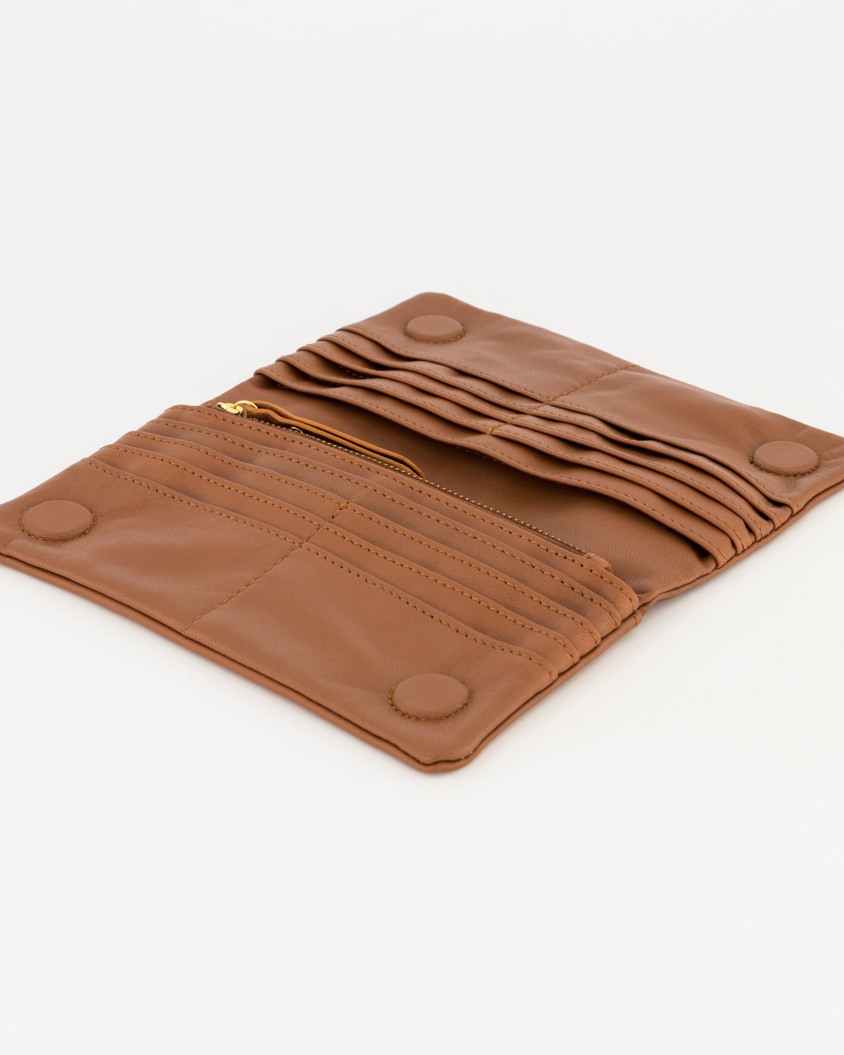 Clara Soft Clip Leather Purse - Poetry Clothing Store