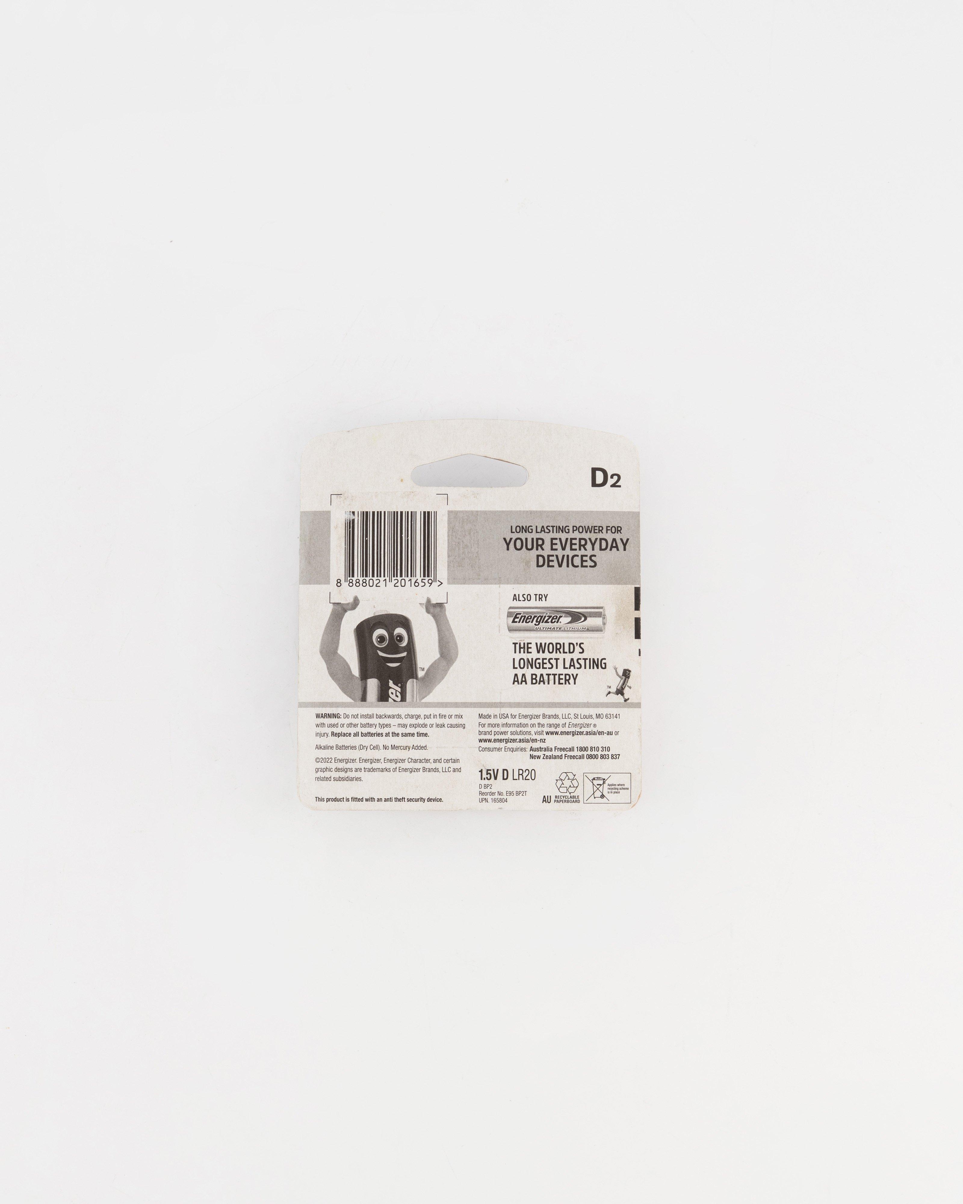 Energizer D2 Batteries