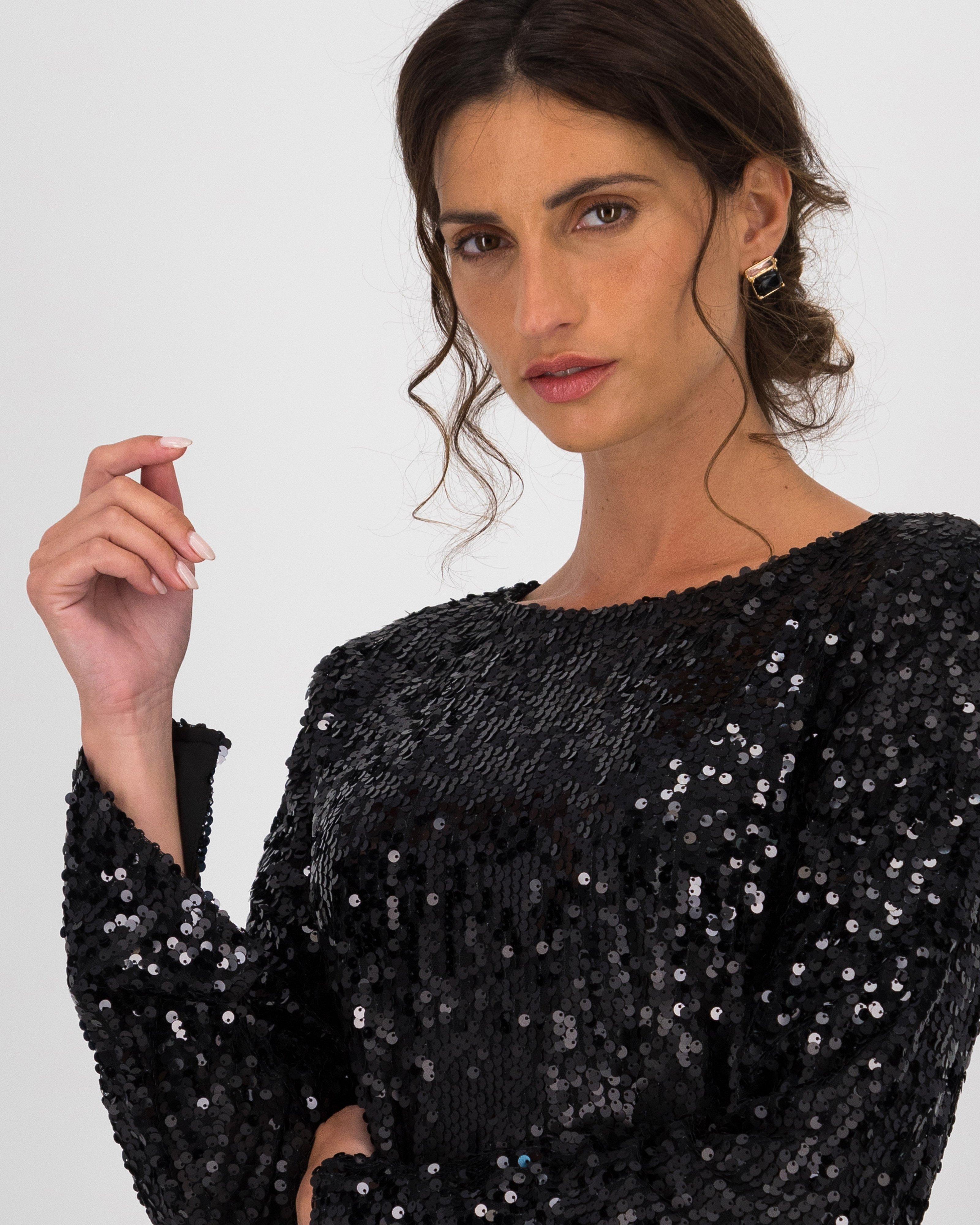 Rafaella Sequin Top - Poetry Clothing Store