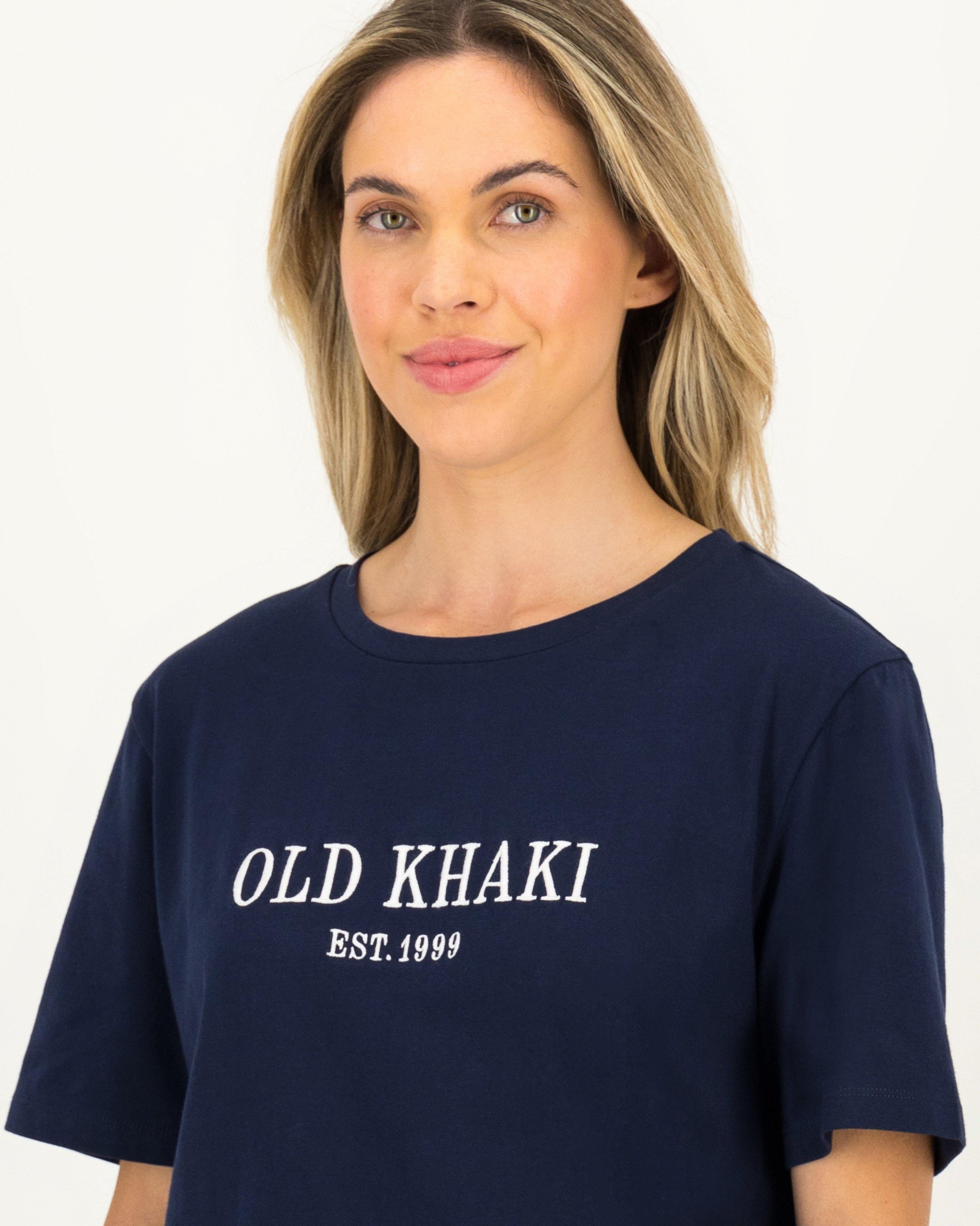 Women's Sadie Heritage Regular Fit T-Shirt | Old Khaki