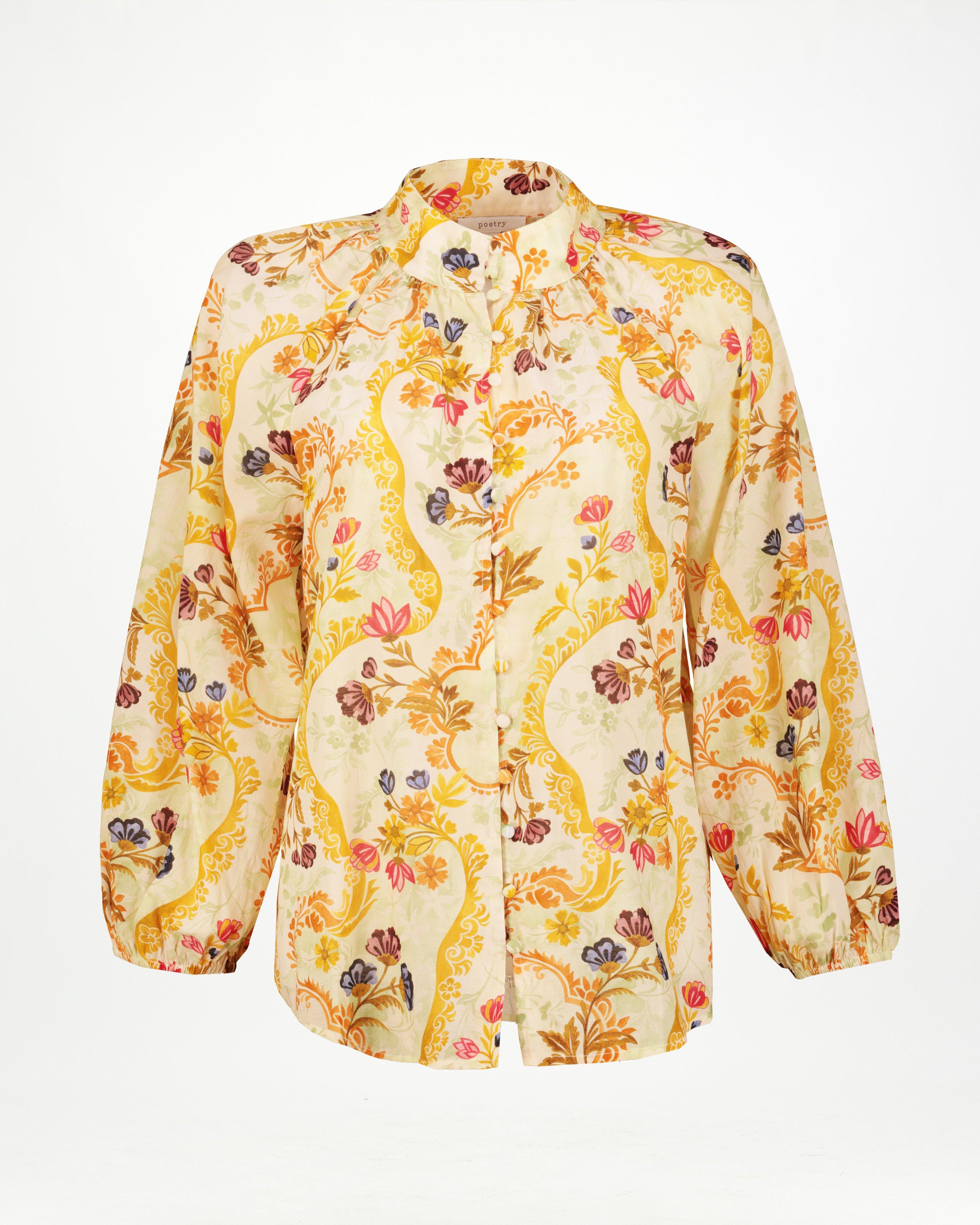 Giggi Printed Blouse - Poetry Clothing Store