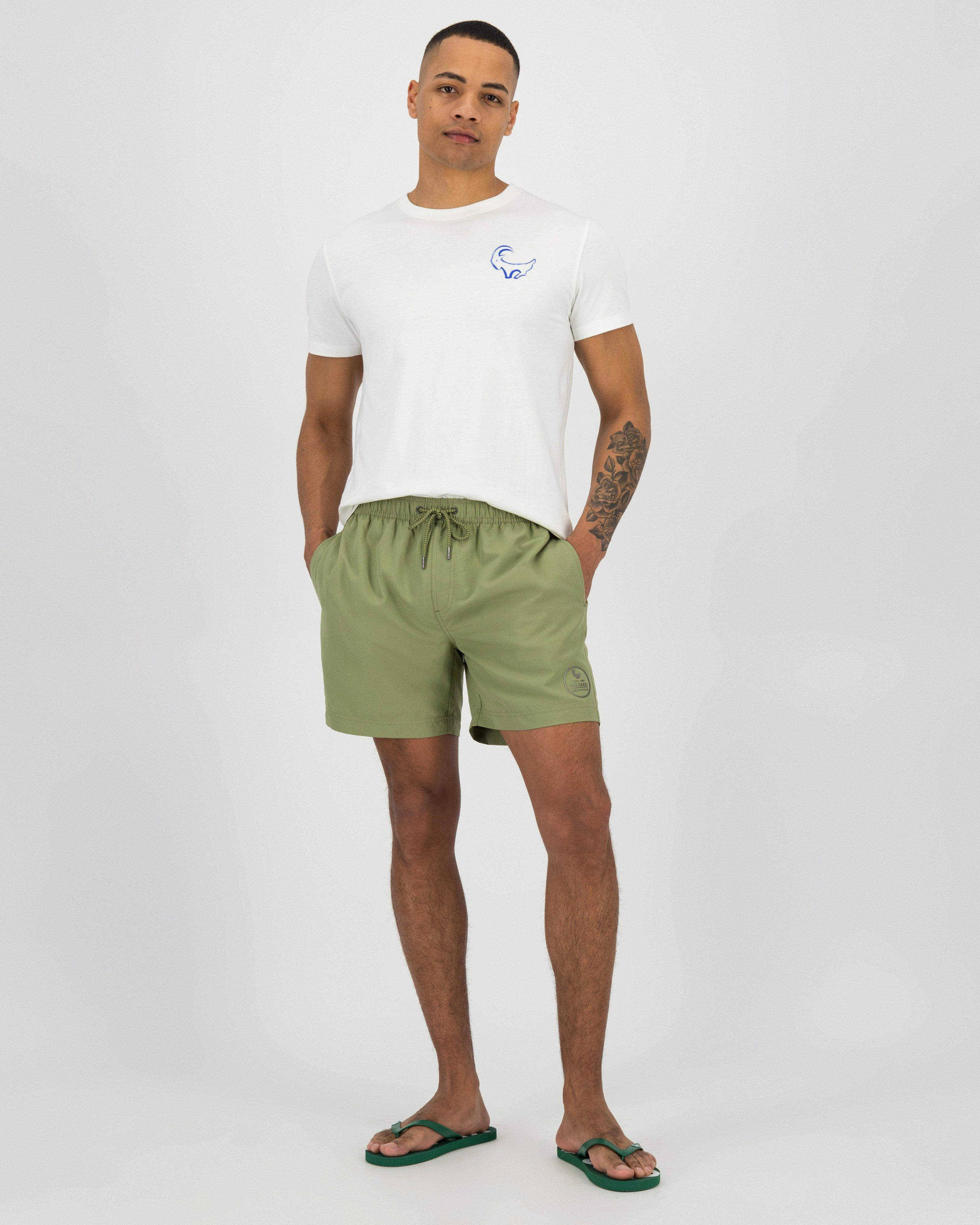 Men's Hudson Magic Print Swim Shorts | Old Khaki