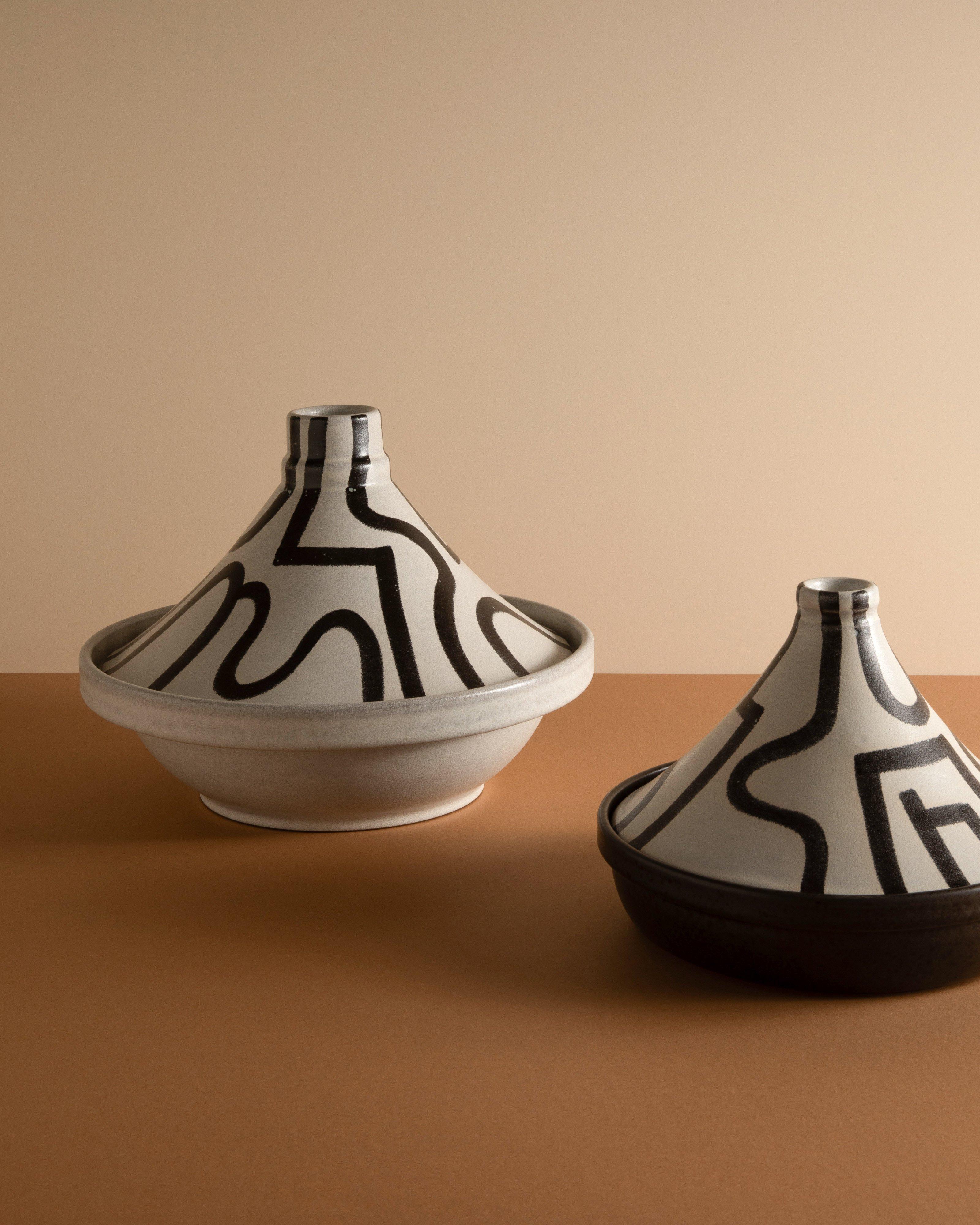 Monochromatic Small Tagine - Poetry Clothing Store