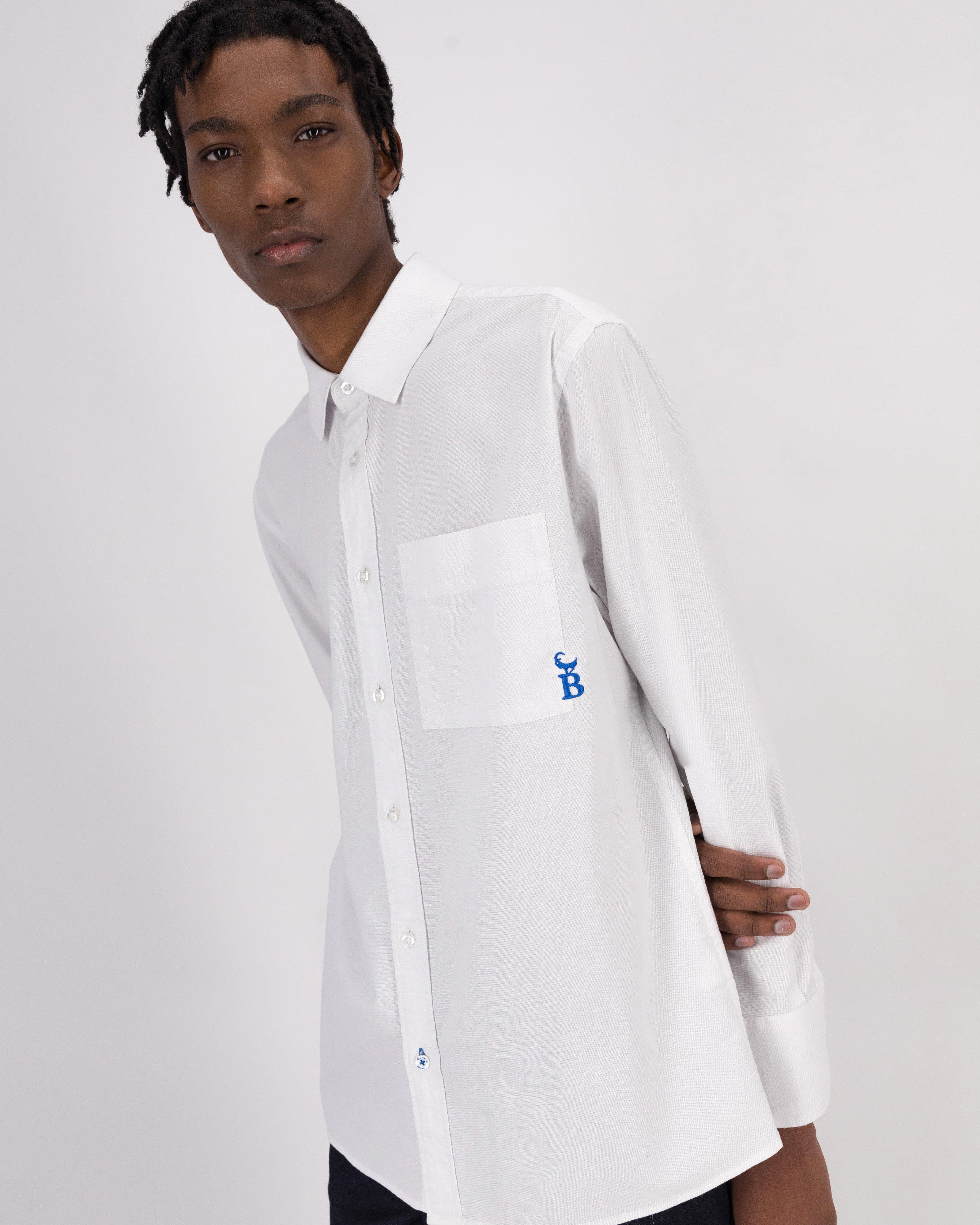 Broke X Old Khaki Unisex White Shirt Old Khaki