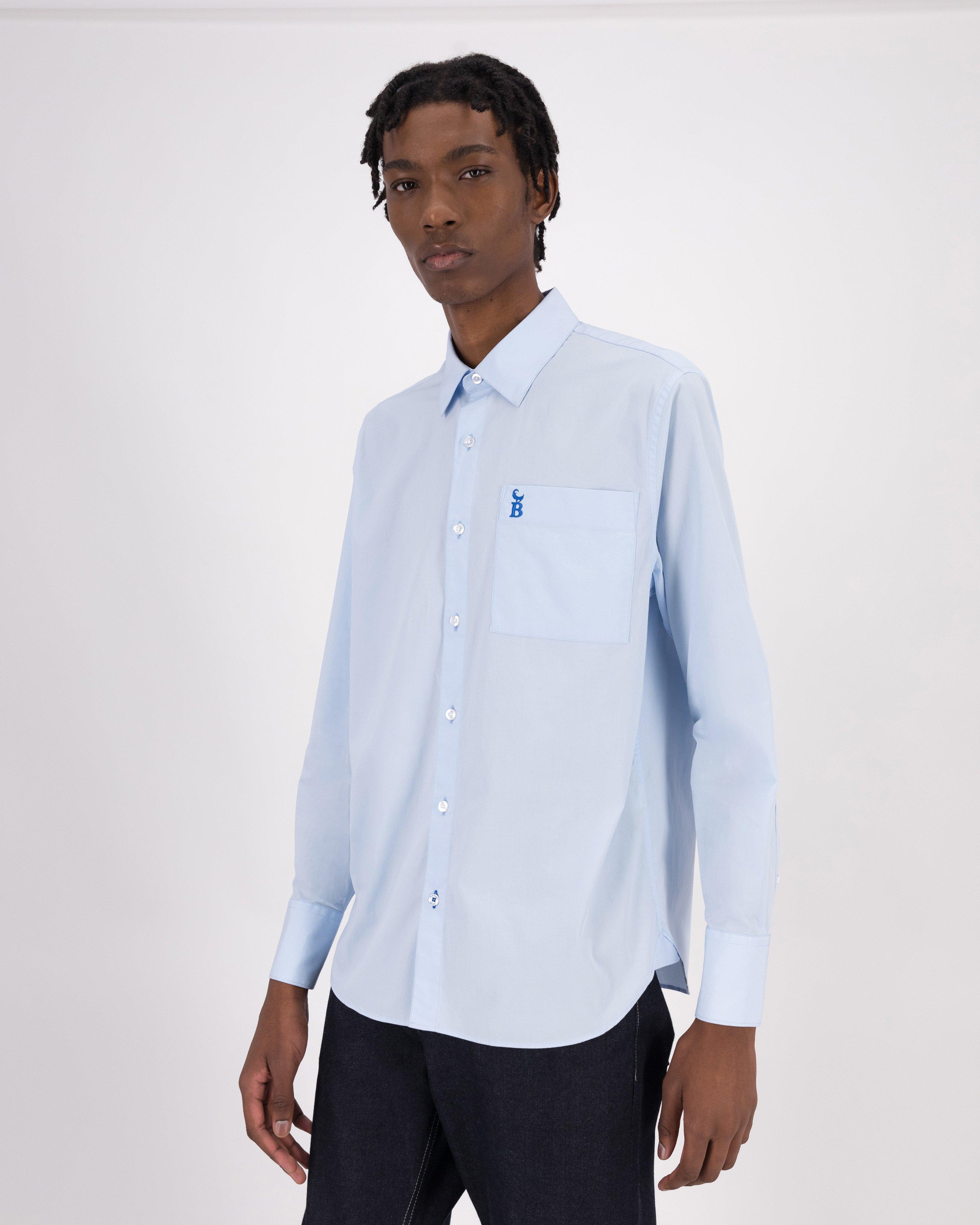 Broke X Old Khaki Unisex Blue Shirt Old Khaki